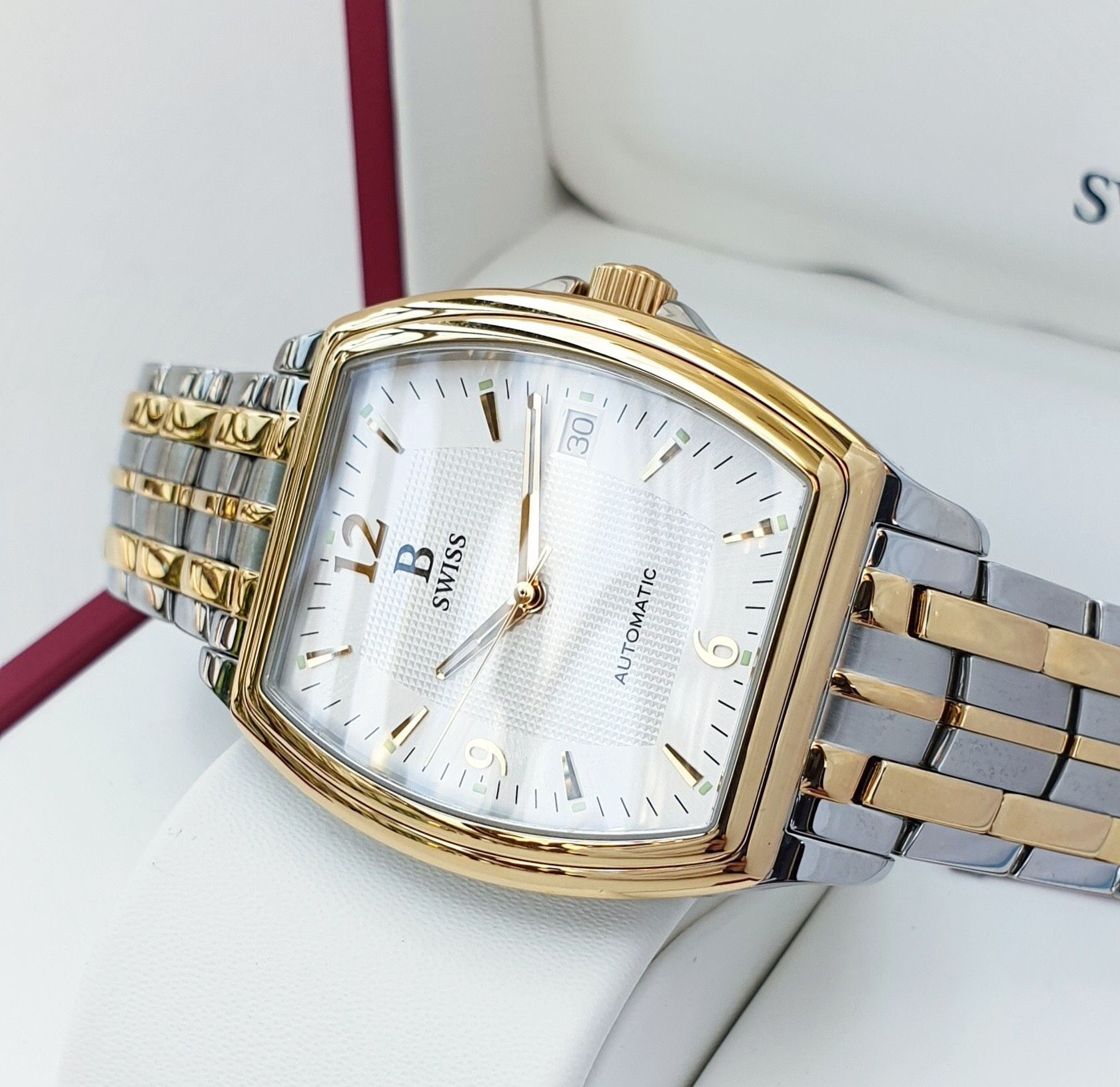 B Swiss by Bucherer Prestige Automatic 00.50505.34.16.21 0050505341621 ...