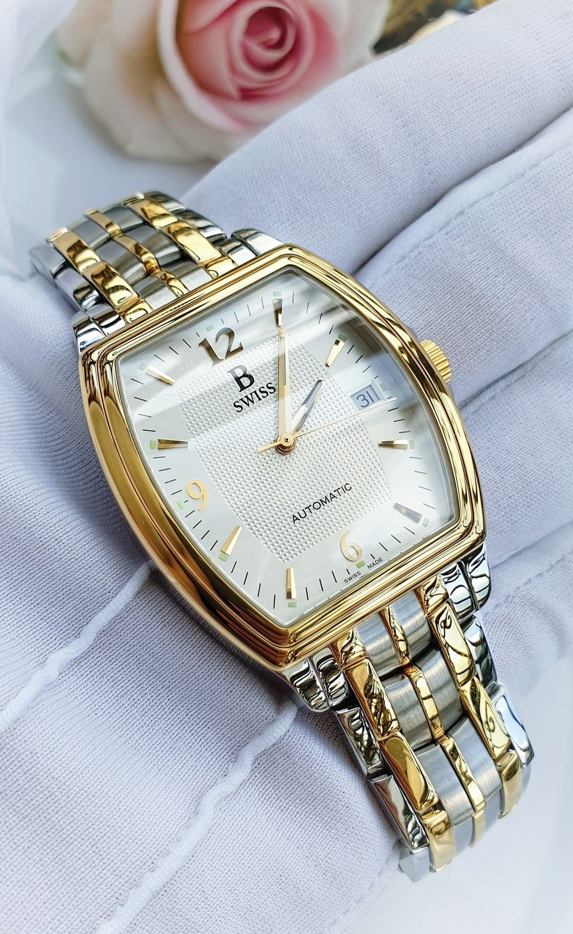 B Swiss by Bucherer Prestige Automatic 00.50505.34.16.21 0050505341621 ...