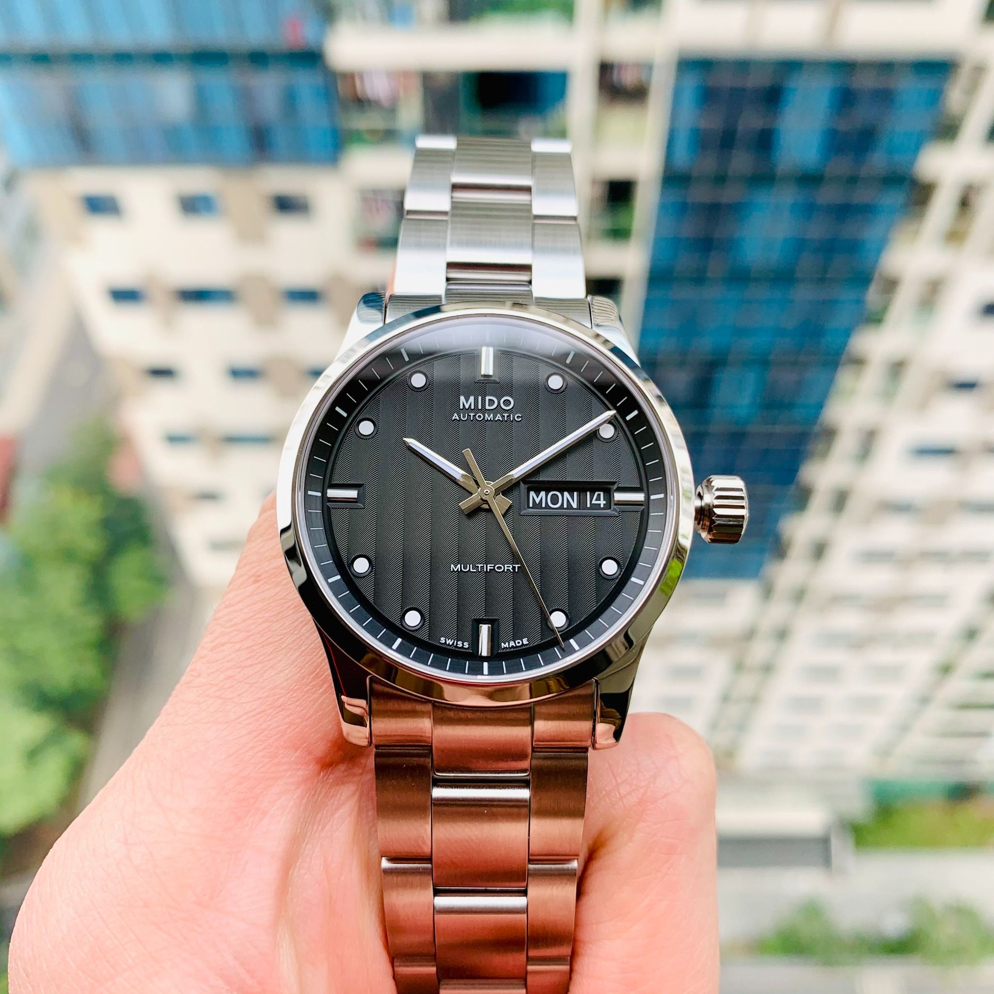 Mido Multifort Black - M005.830.11.051.80 ( M0058301105180 ) – PhongWatch