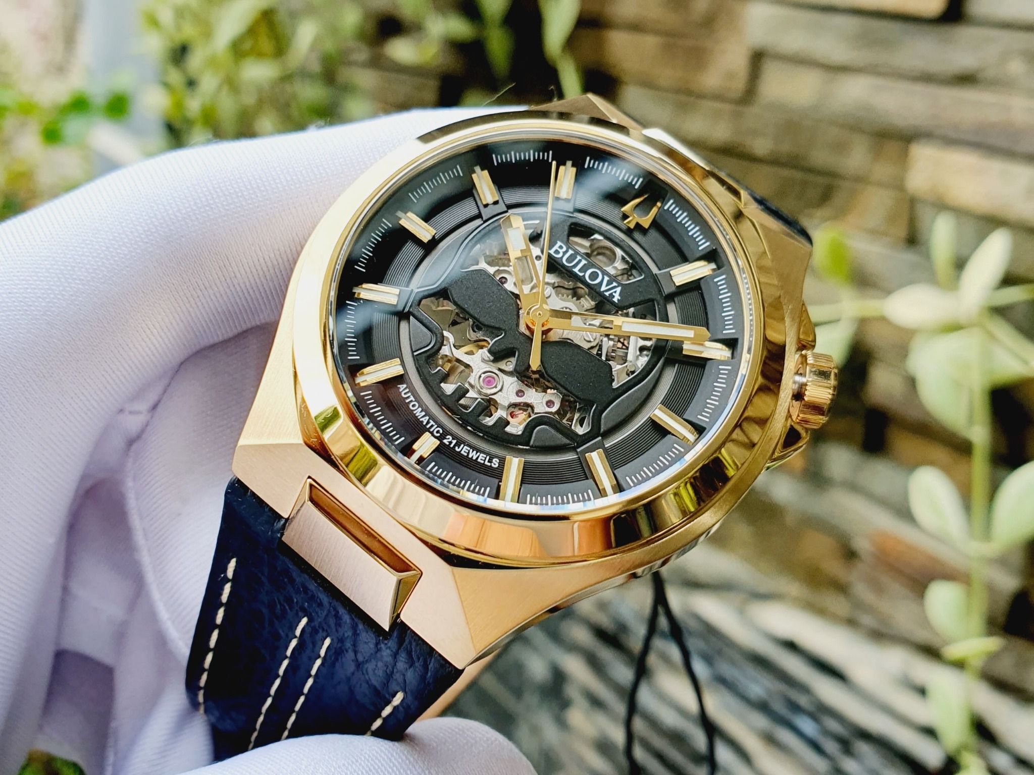 A - Bulova Maquina Automatic 97A148 - Đồng Hồ Nam - Chính Hãng Giá Tốt ...
