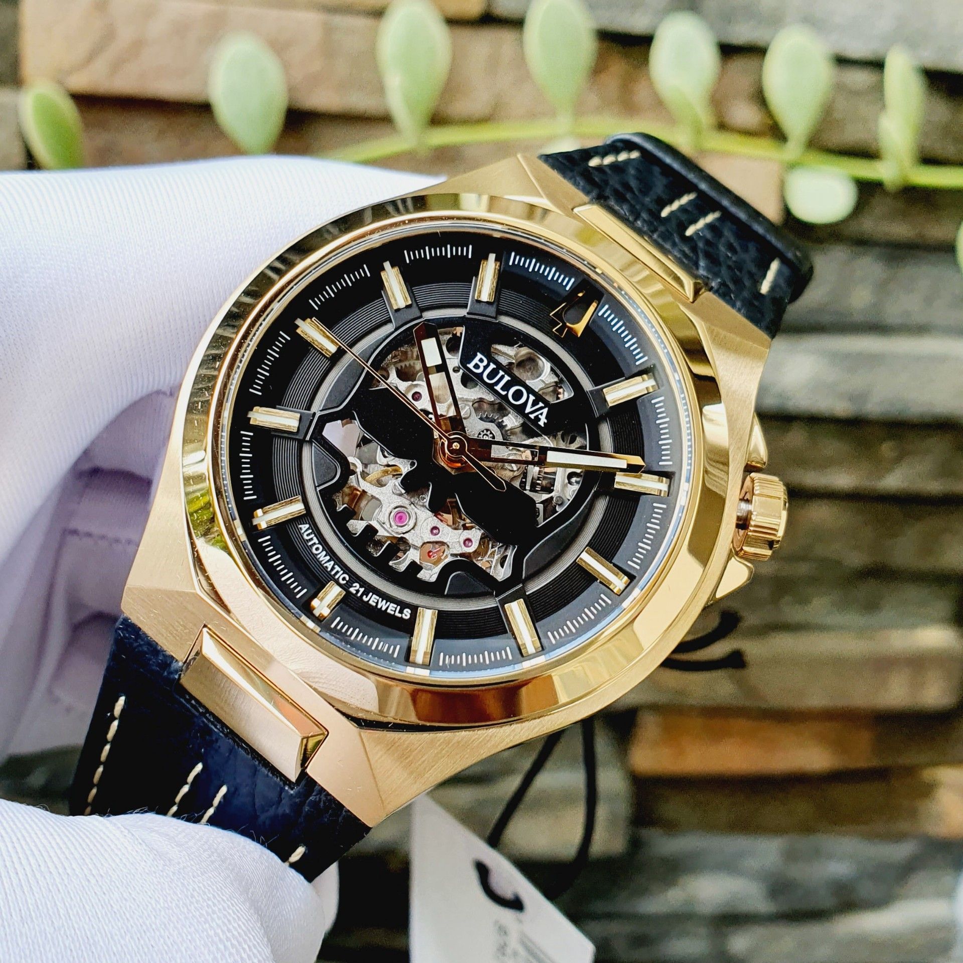 A - Bulova Maquina Automatic 97A148 - Đồng Hồ Nam - Chính Hãng Giá Tốt ...