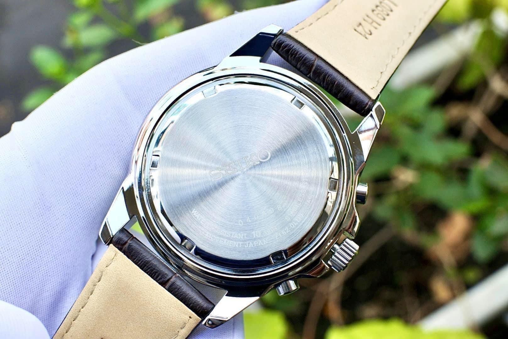 Seiko Alarm Chronograph SNAF09P1 - Chính Hãng Giá Tốt – PhongWatch