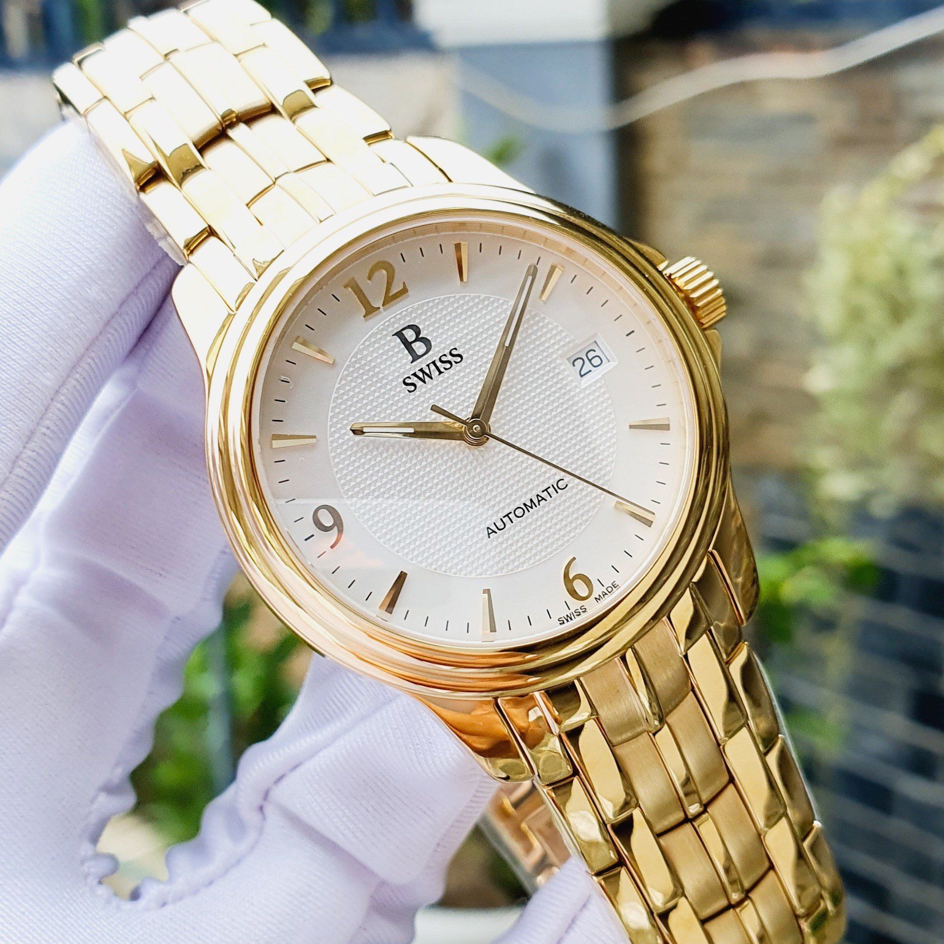 B Swiss by Bucherer Prestige Automatic 00.50501.10.16.21 ( 0050501101 ...