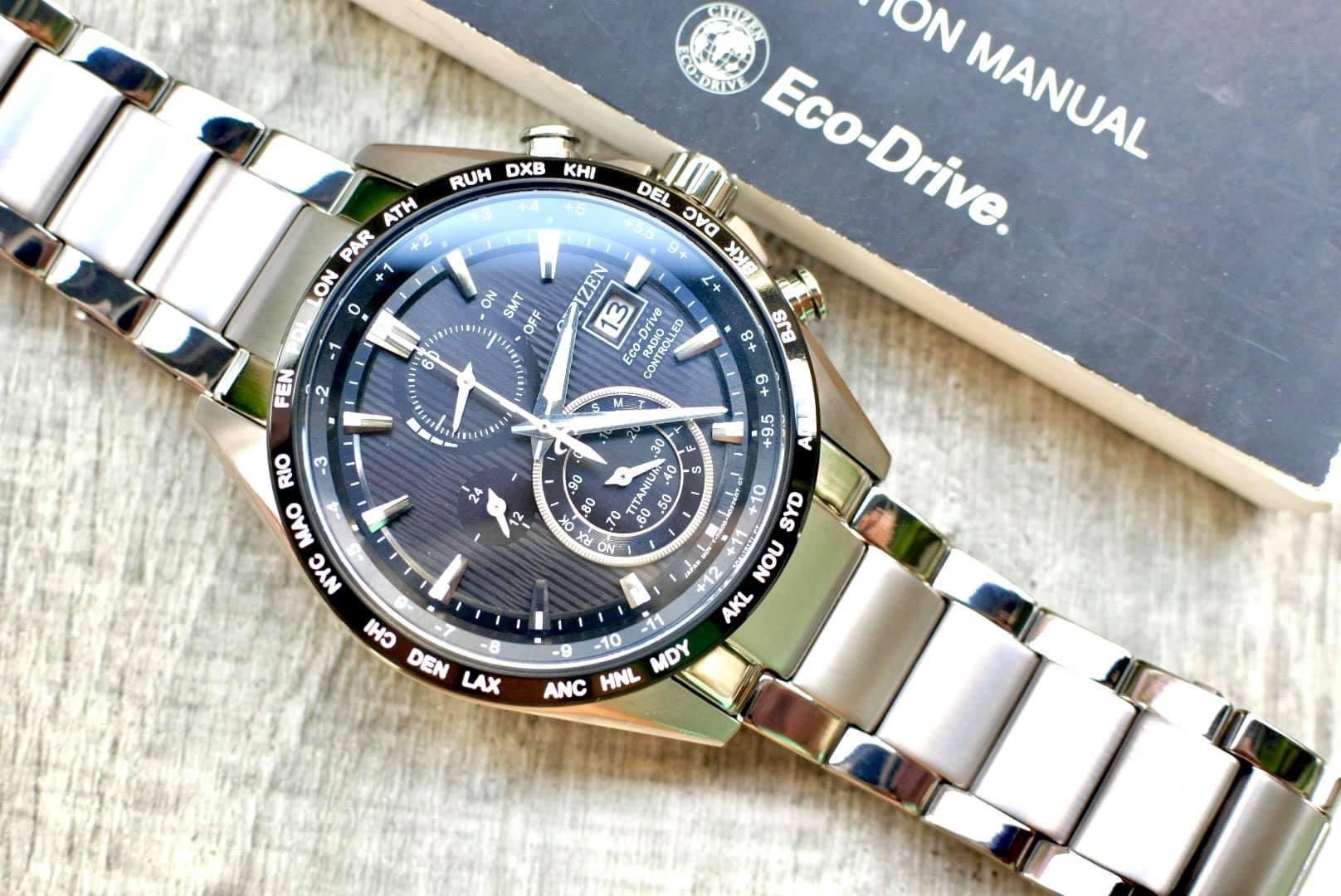 Citizen Eco-Drive Radio Controlled Super Titanium AT8154-82E – PhongWatch