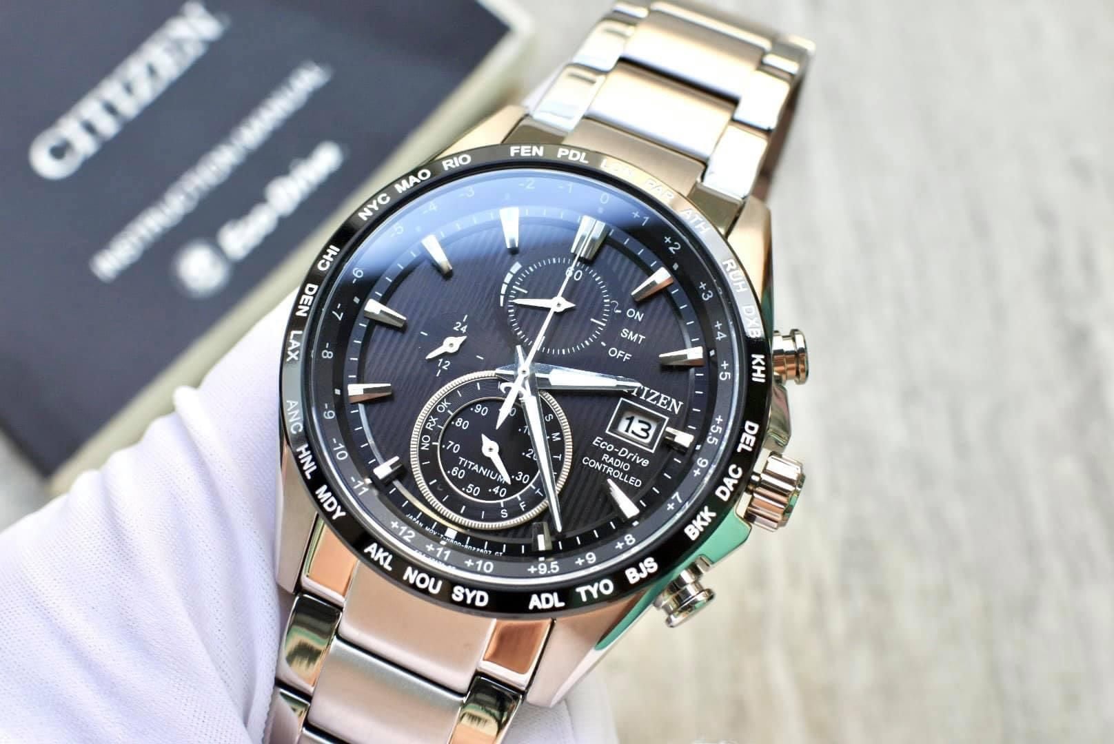 Citizen Eco-Drive Radio Controlled Super Titanium AT8154-82E – PhongWatch