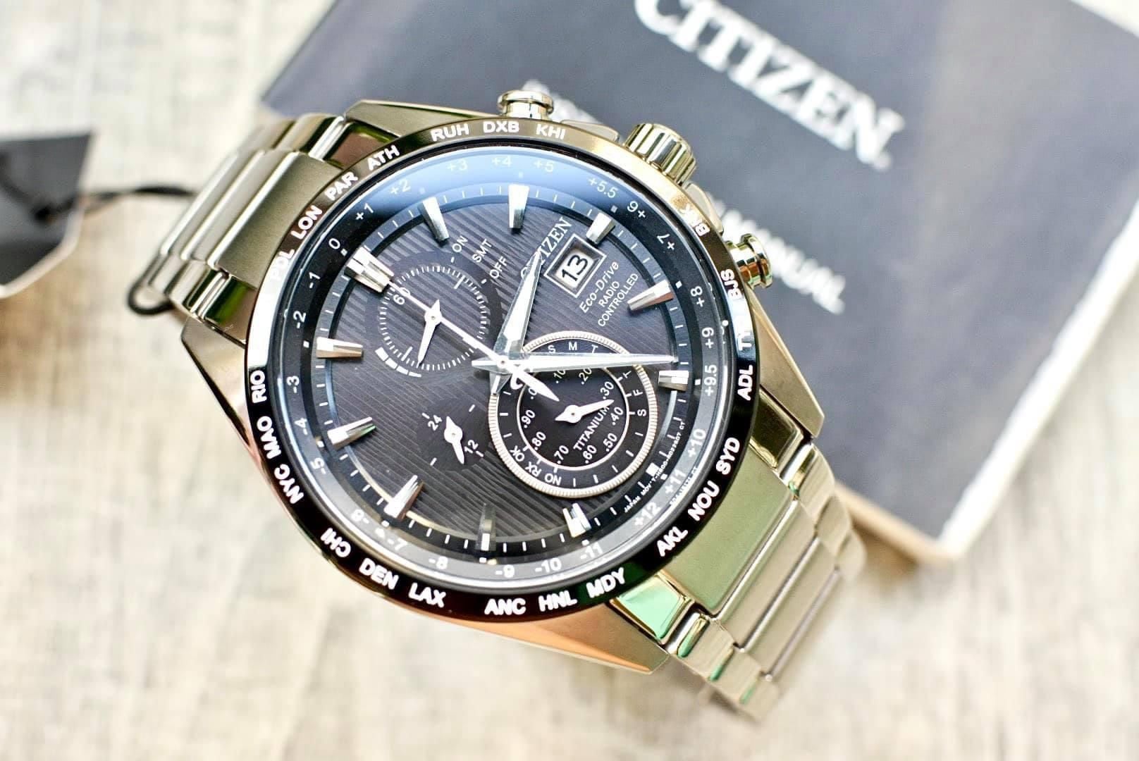 Citizen Eco-Drive Radio Controlled Super Titanium AT8154-82E – PhongWatch