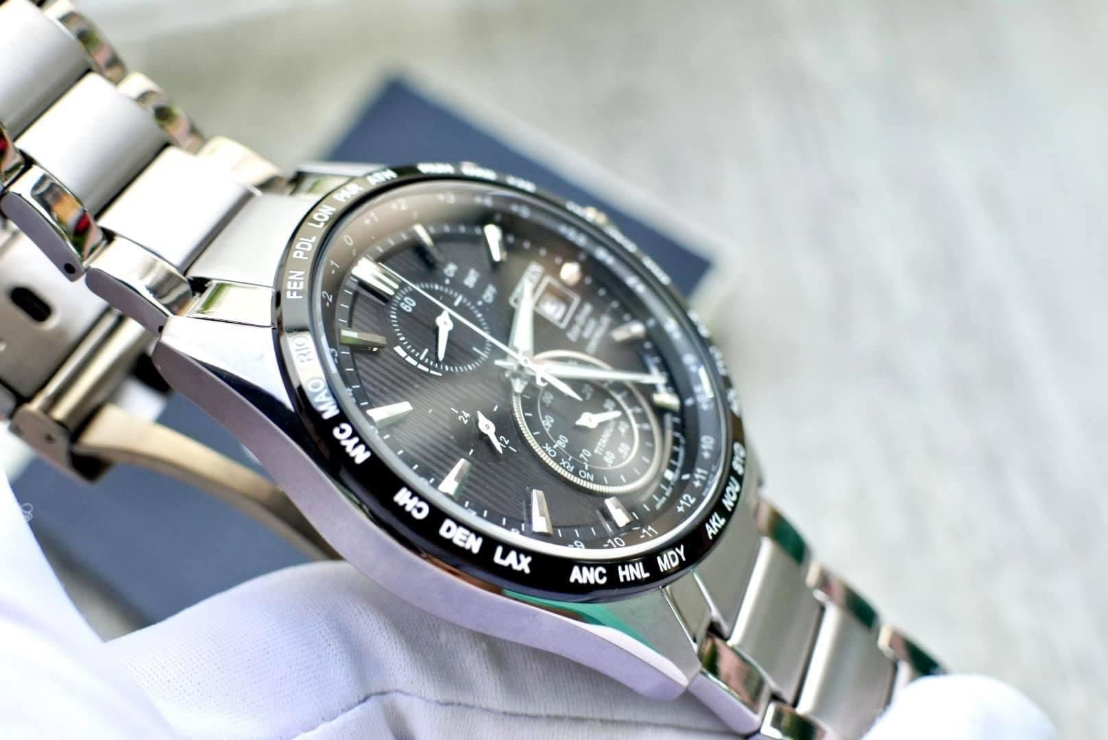 Citizen Eco-Drive Radio Controlled Super Titanium AT8154-82E – PhongWatch