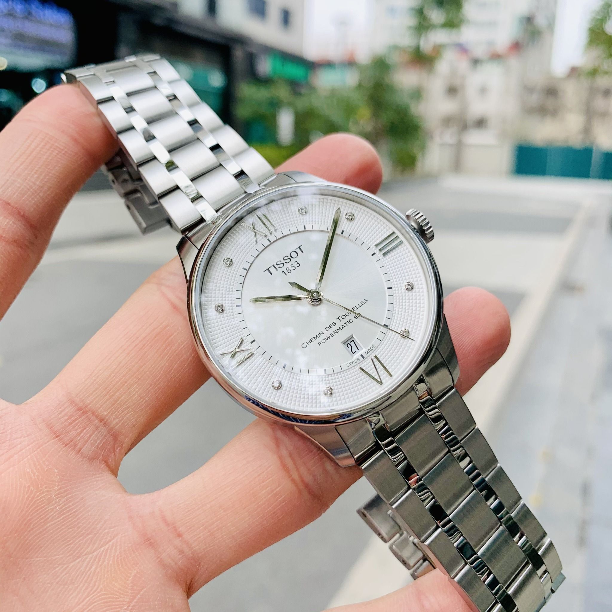 Tissot Chemin Des Tourelles Diamond T099.407.11.033.00 T0994071103300 ...