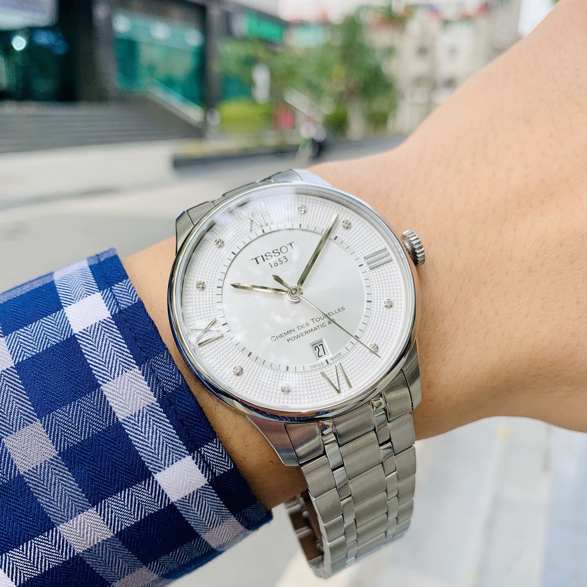 Tissot Chemin Des Tourelles Diamond T099.407.11.033.00 T0994071103300 ...