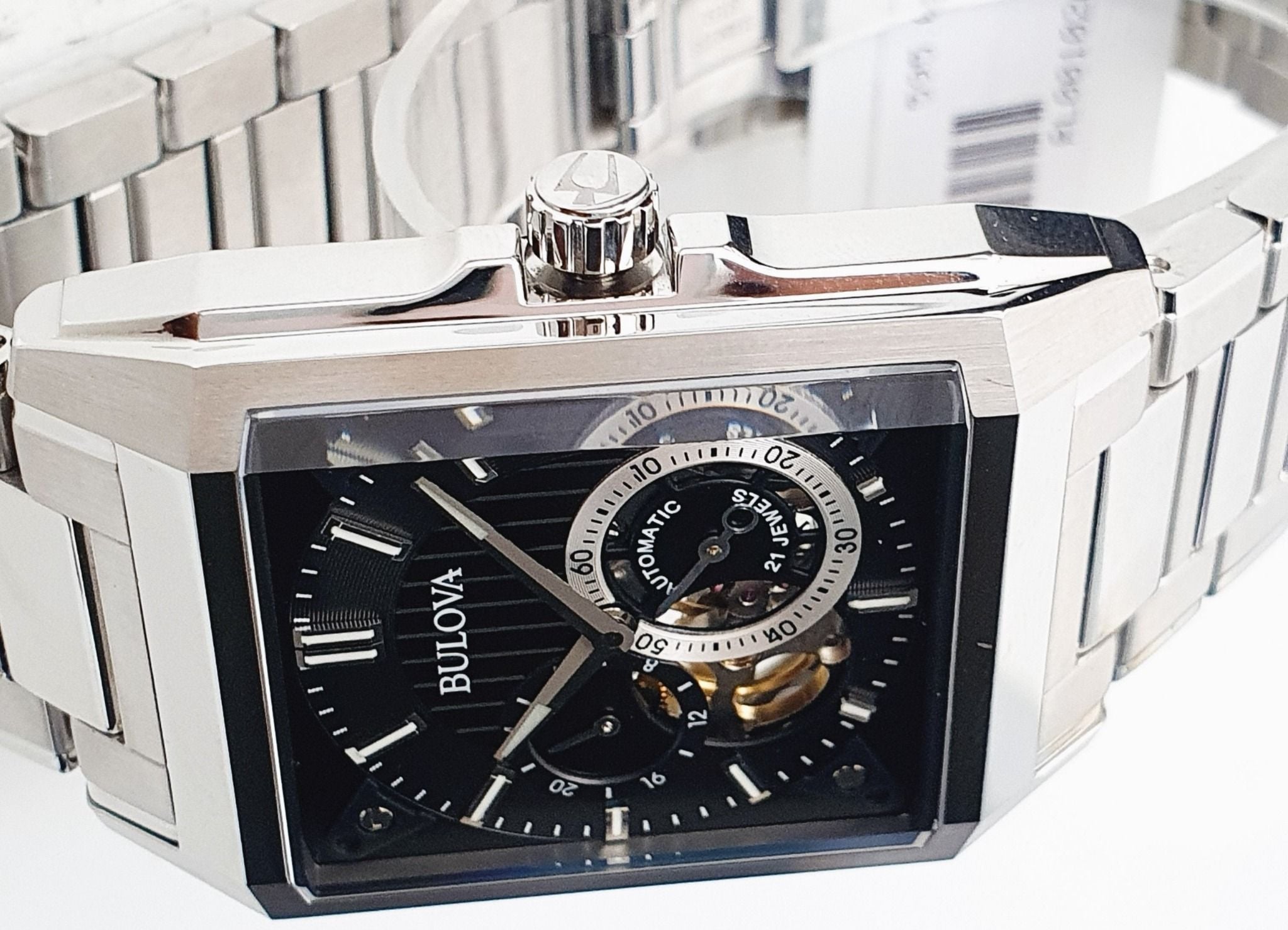 Bulova Open Heart 96A194 Automatic Black Dial – PhongWatch