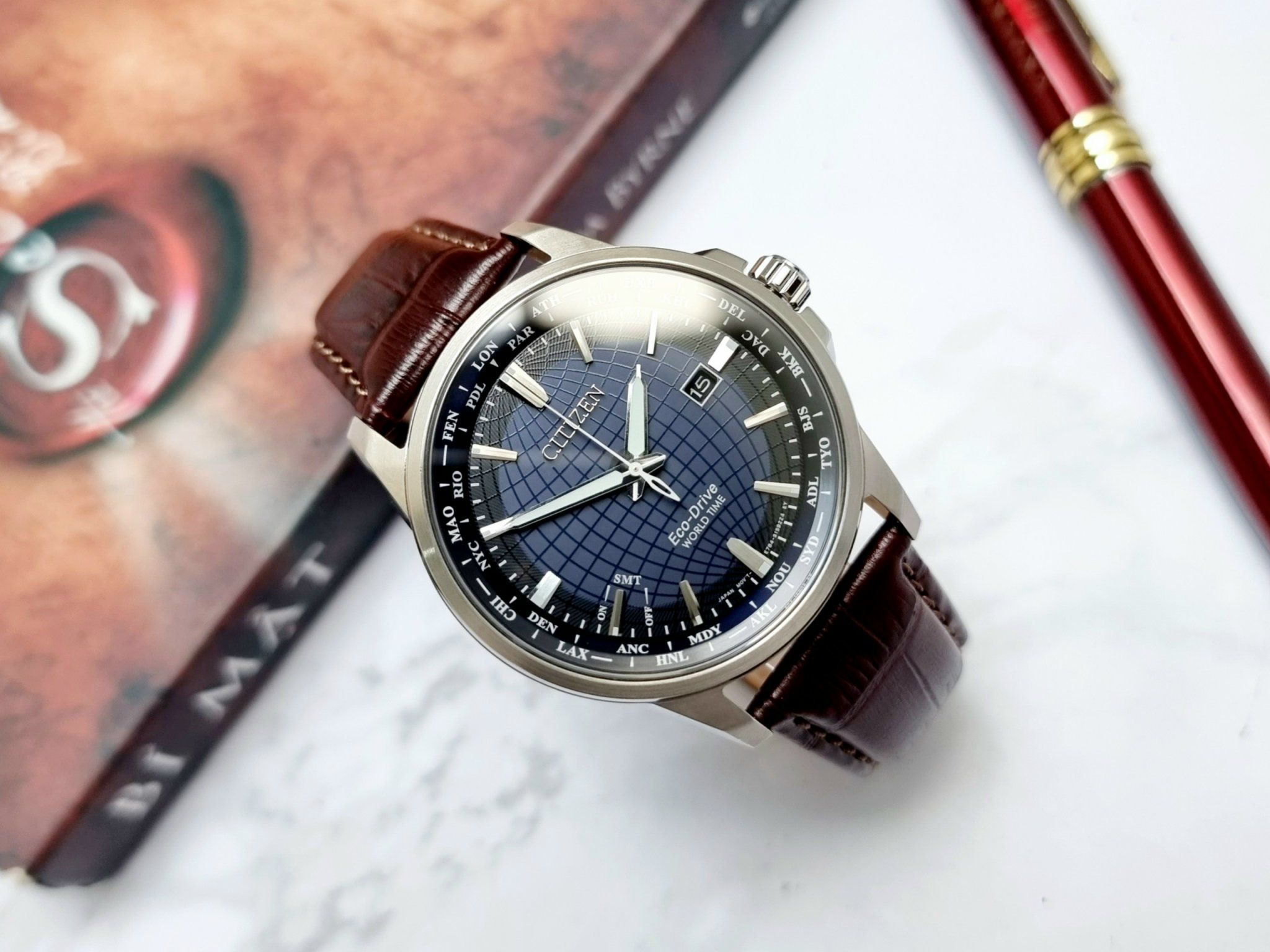 Citizen Eco-Drive BX1000-06L World Time Perpetual Calendar – PhongWatch