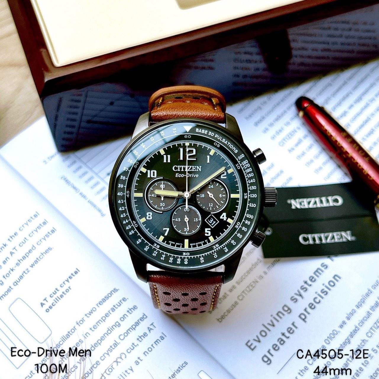Citizen Eco-Drive CA4505-12E - Đồng Hồ Nam - Chính Hãng Giá Tốt ...