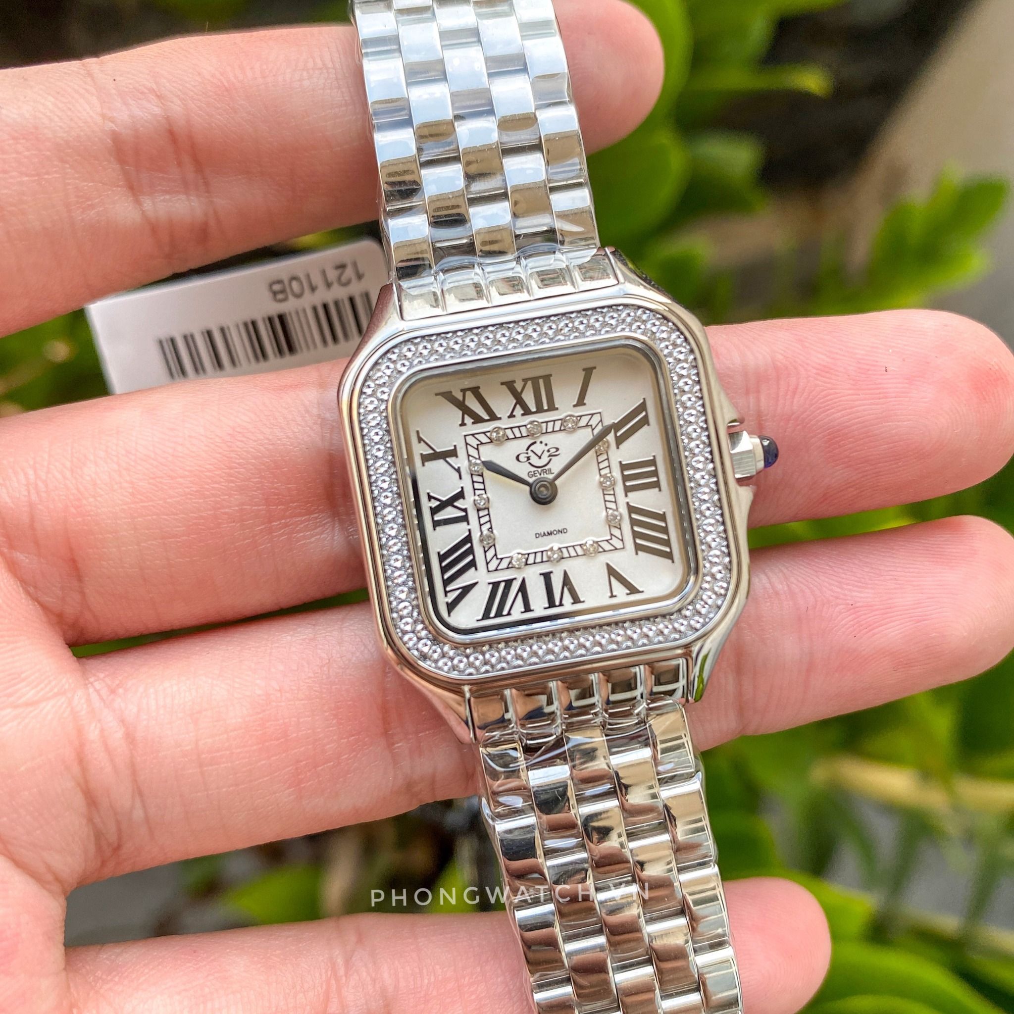 Gv2 By Gevril 12110B Women's Milan Diamond Swiss Quartz Watch ( Nữ ...