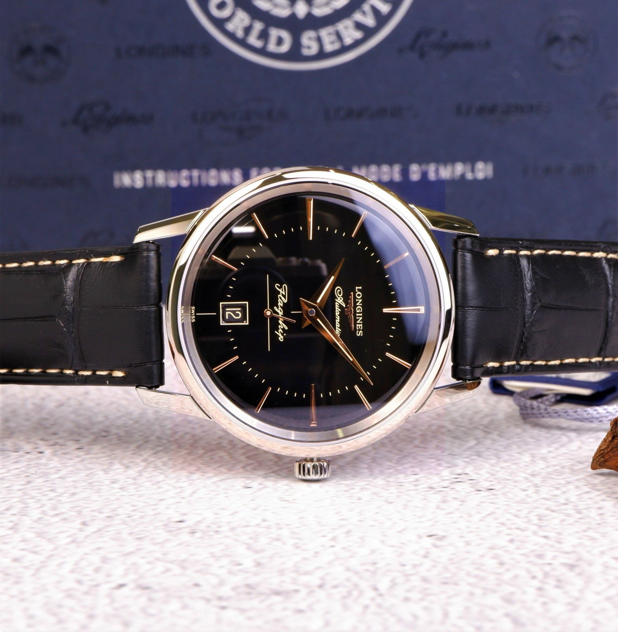 Longines Heritage Flagship L4.795.4.58.0 ( L47954580 ) - Đồng Hồ Nam ...