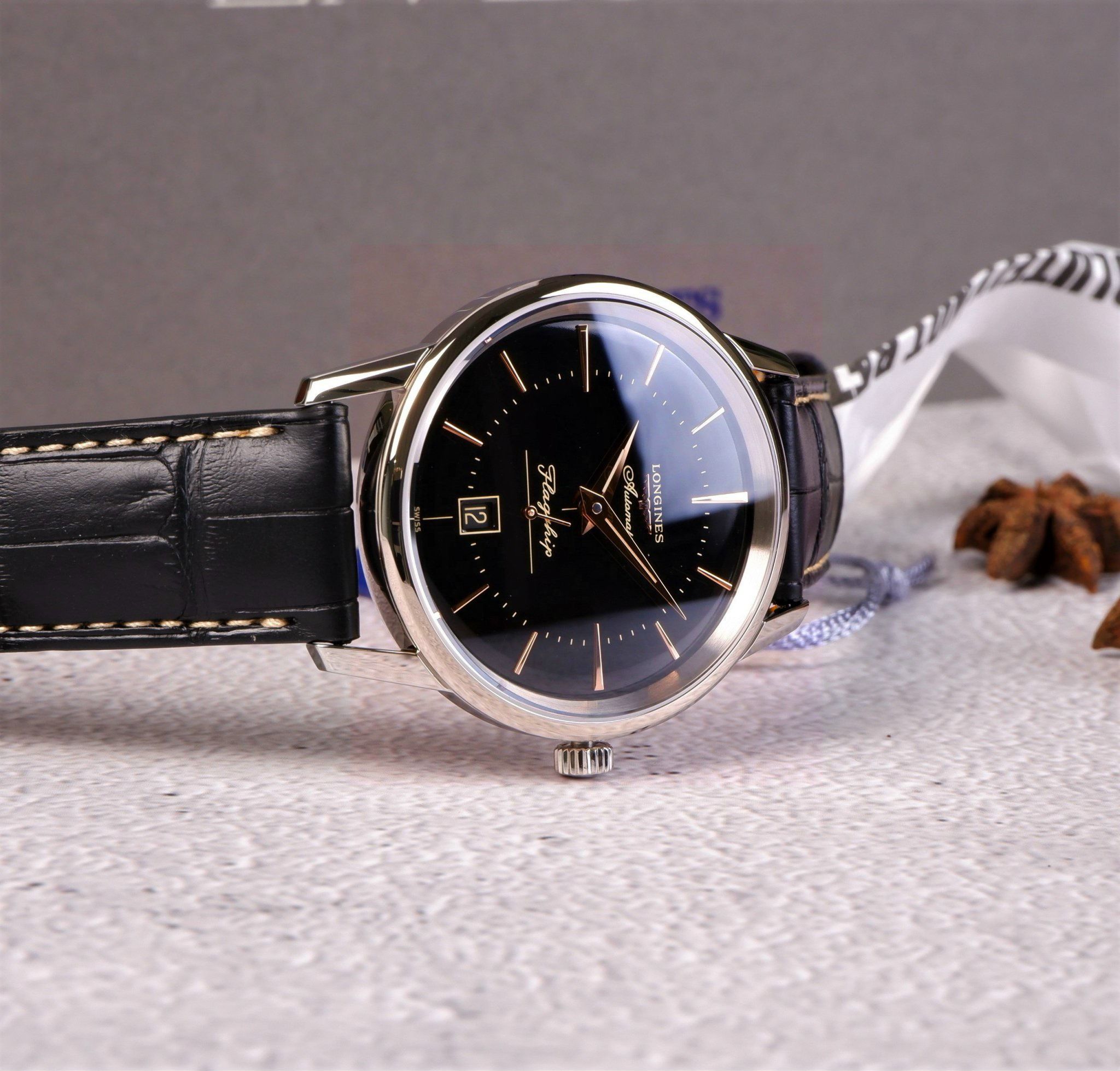 Longines Heritage Flagship L4.795.4.58.0 ( L47954580 ) - Đồng Hồ Nam ...