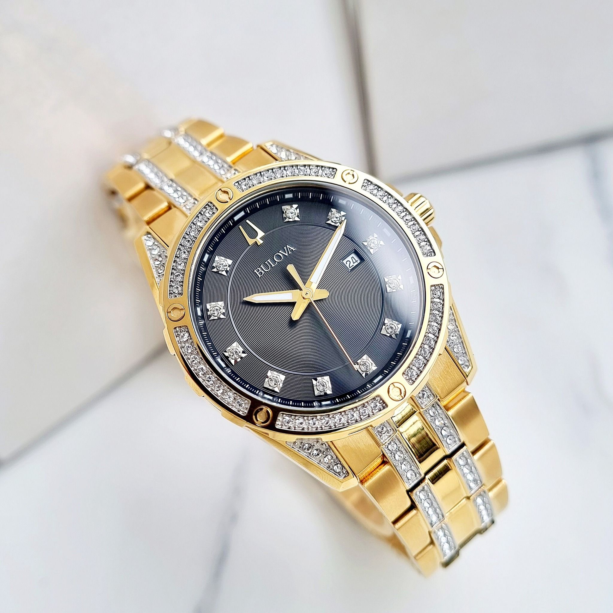 Bulova Quartz 98K107 - Đồng Hồ Nam – PhongWatch