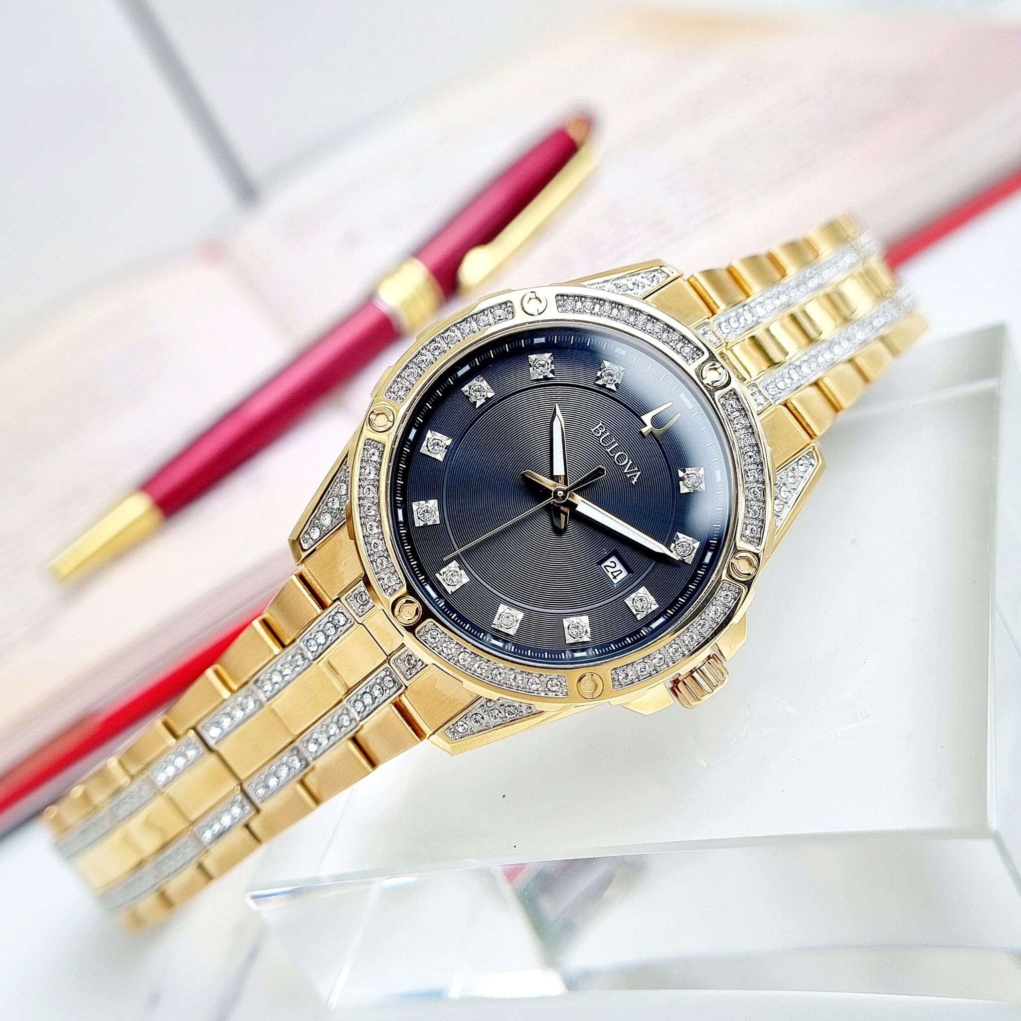 Bulova Quartz 98K107 - Đồng Hồ Nam – PhongWatch