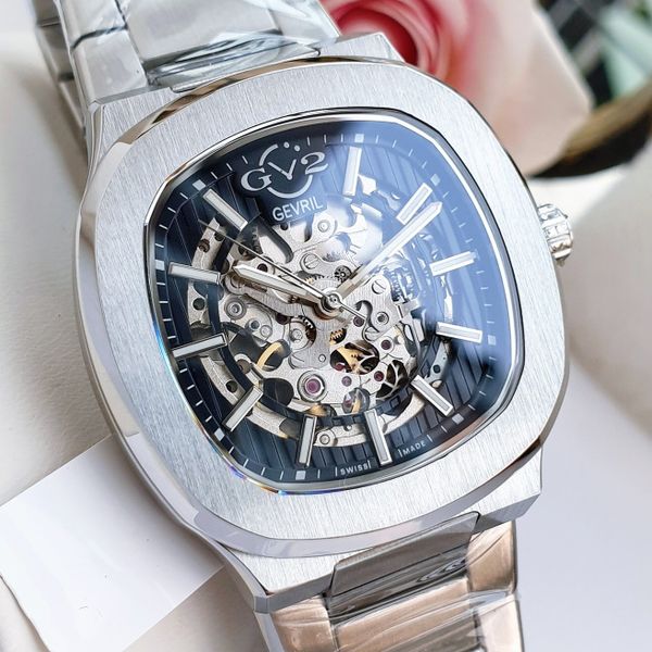 GV2 By Gevril 18110 Men's Potente Swiss Automatic Skeletal Watch - Đồn ...