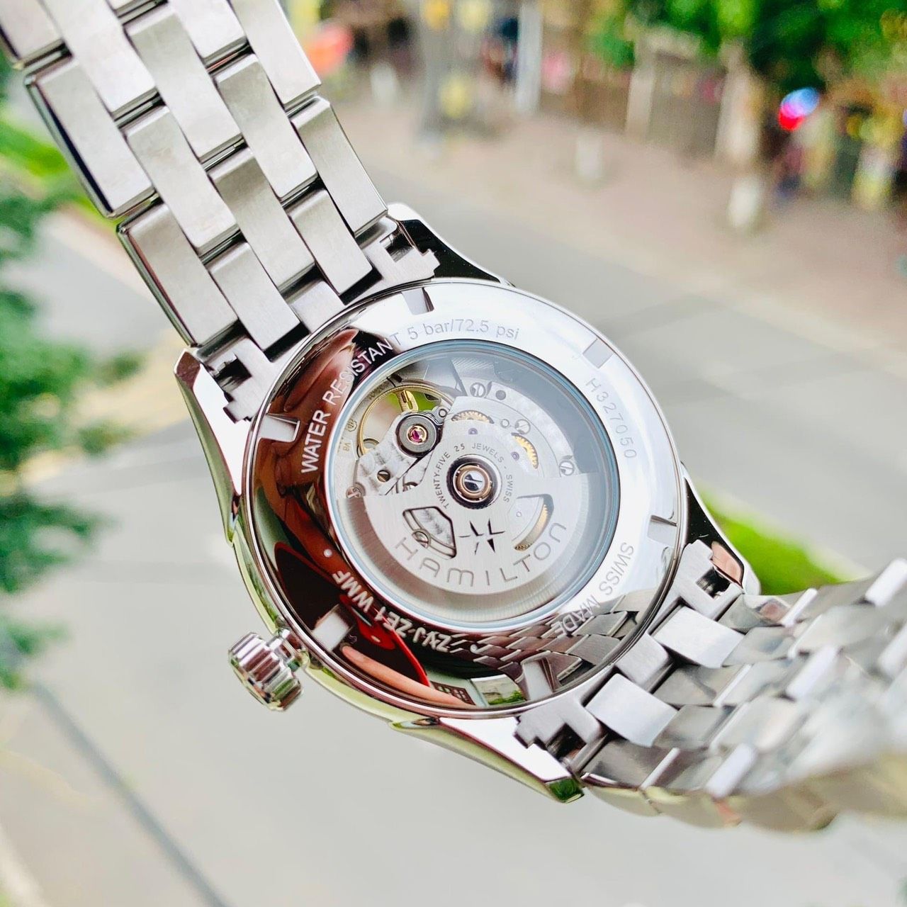Hamilton OpenHeart 42mm White - H32705152 – PhongWatch