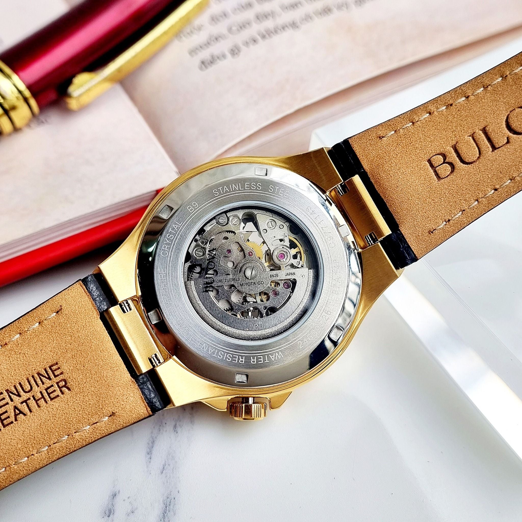 A - Bulova Maquina Automatic 97A148 - Đồng Hồ Nam - Chính Hãng Giá Tốt ...