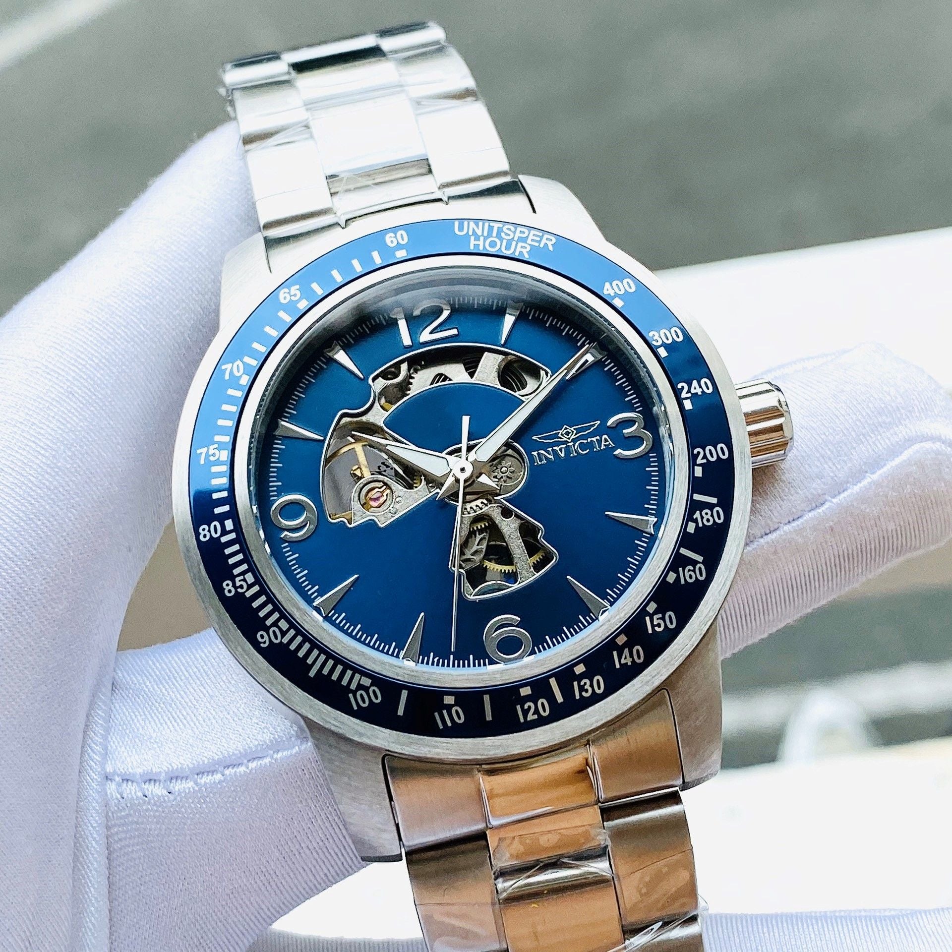 Invicta Specialty Blue Skeleton 38549 - Đồng Hồ Nam Chính Hãng Giá Tốt ...