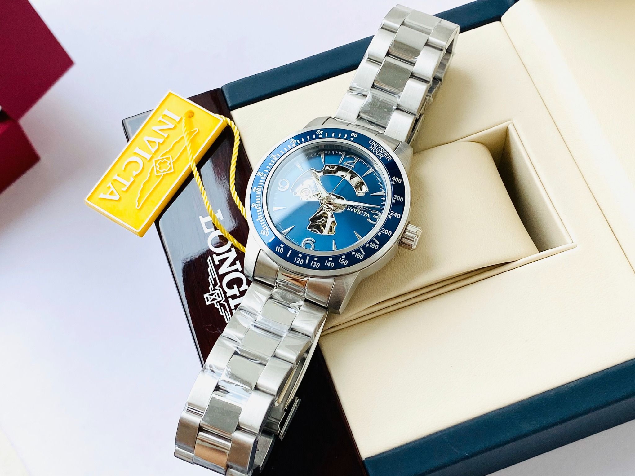 Invicta Specialty Blue Skeleton 38549 - Đồng Hồ Nam Chính Hãng Giá Tốt ...