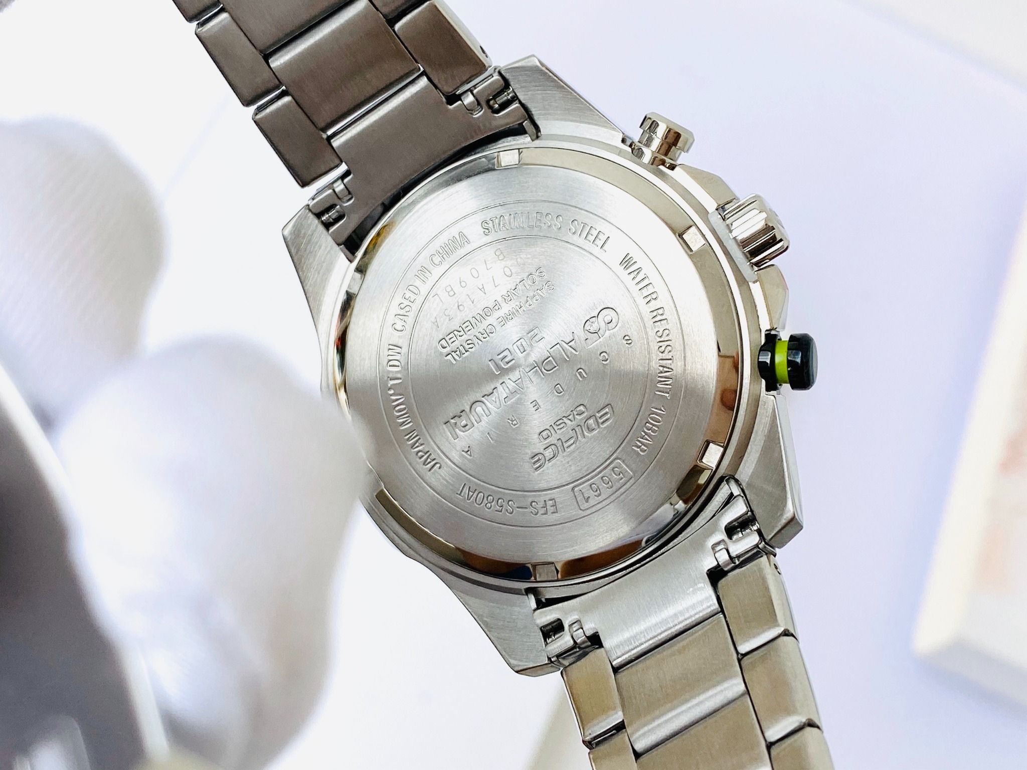 Casio Edifice Scuderia AlphaTauri Limited Edition Chronograph Solar EF ...