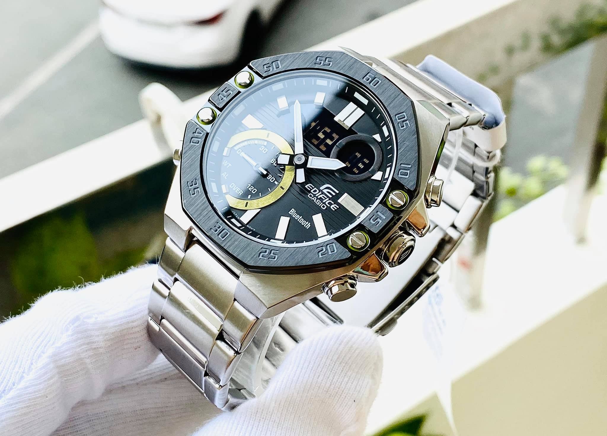 Casio Edifice Bluetooth ECB-10DB-1A - Đồng Hồ Nam - Chính Hãng Giá Tốt – PhongWatch