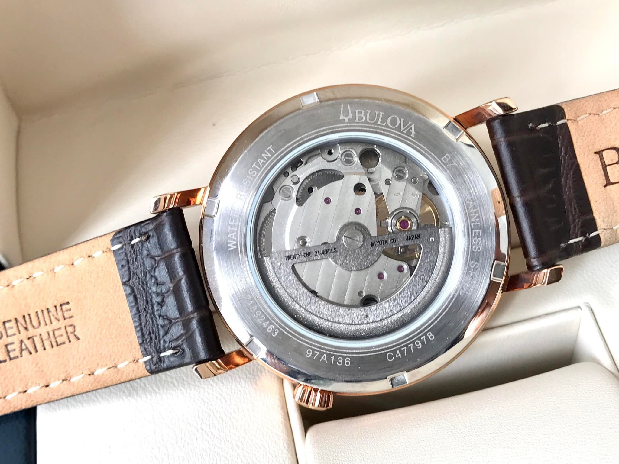 Bulova Automatic 97A136 - Đồng Hồ Nam - Chính Hãng Giá Tốt – PhongWatch
