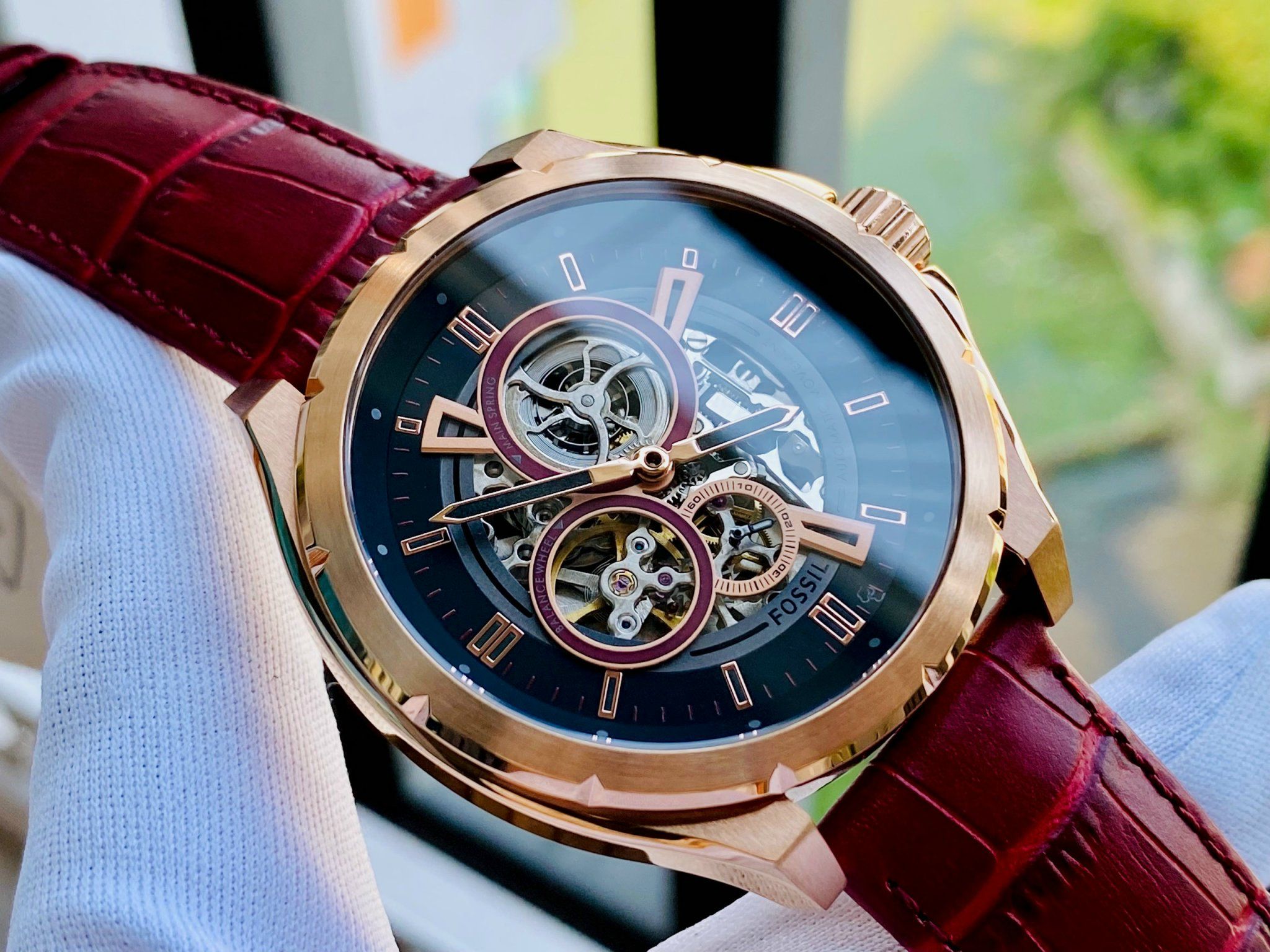 Fossil BQ2660 Evanston Automatic - Đồng Hồ Nam – PhongWatch