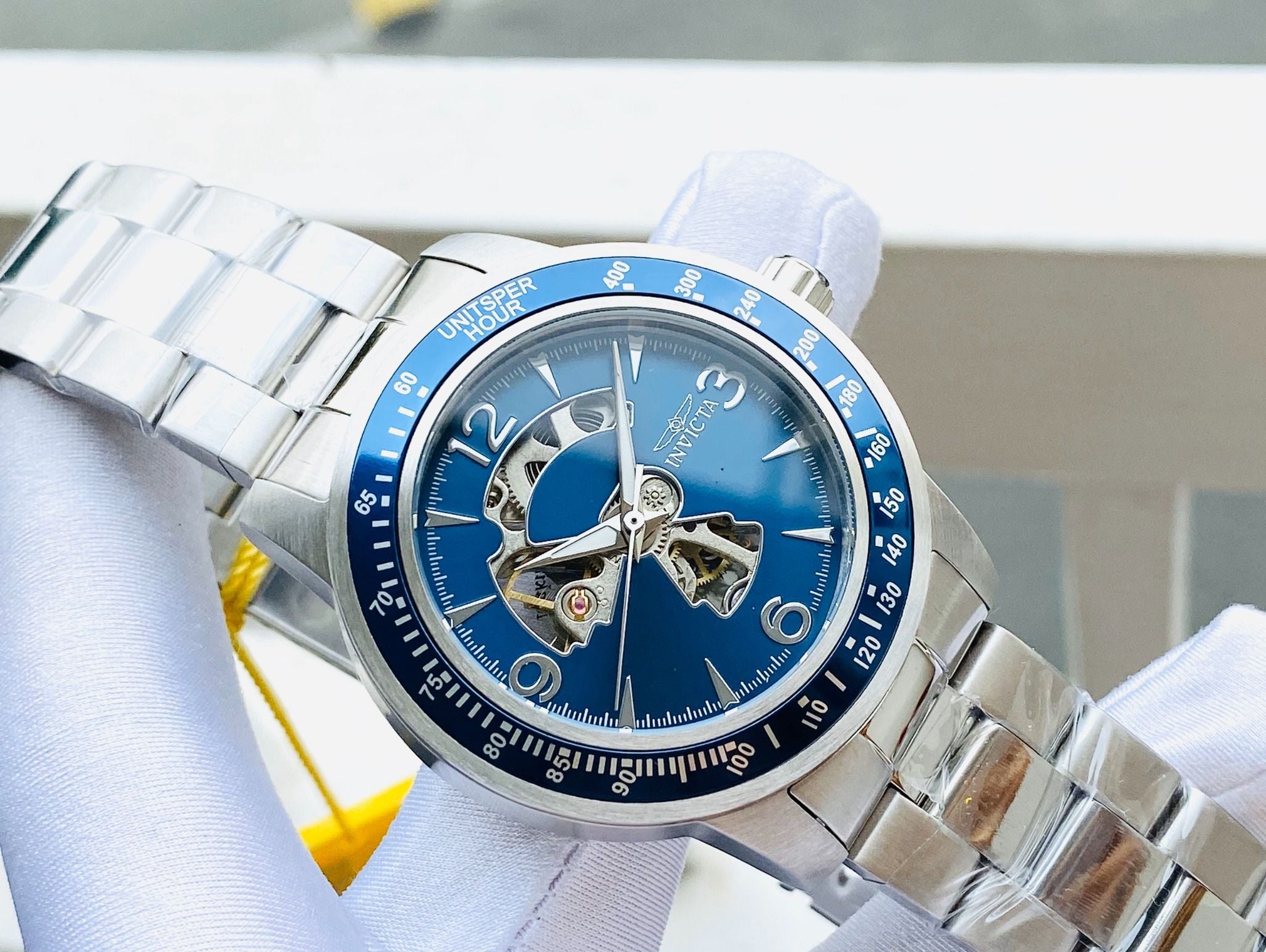 Invicta Specialty Blue Skeleton 38549 - Đồng Hồ Nam Chính Hãng Giá Tốt ...