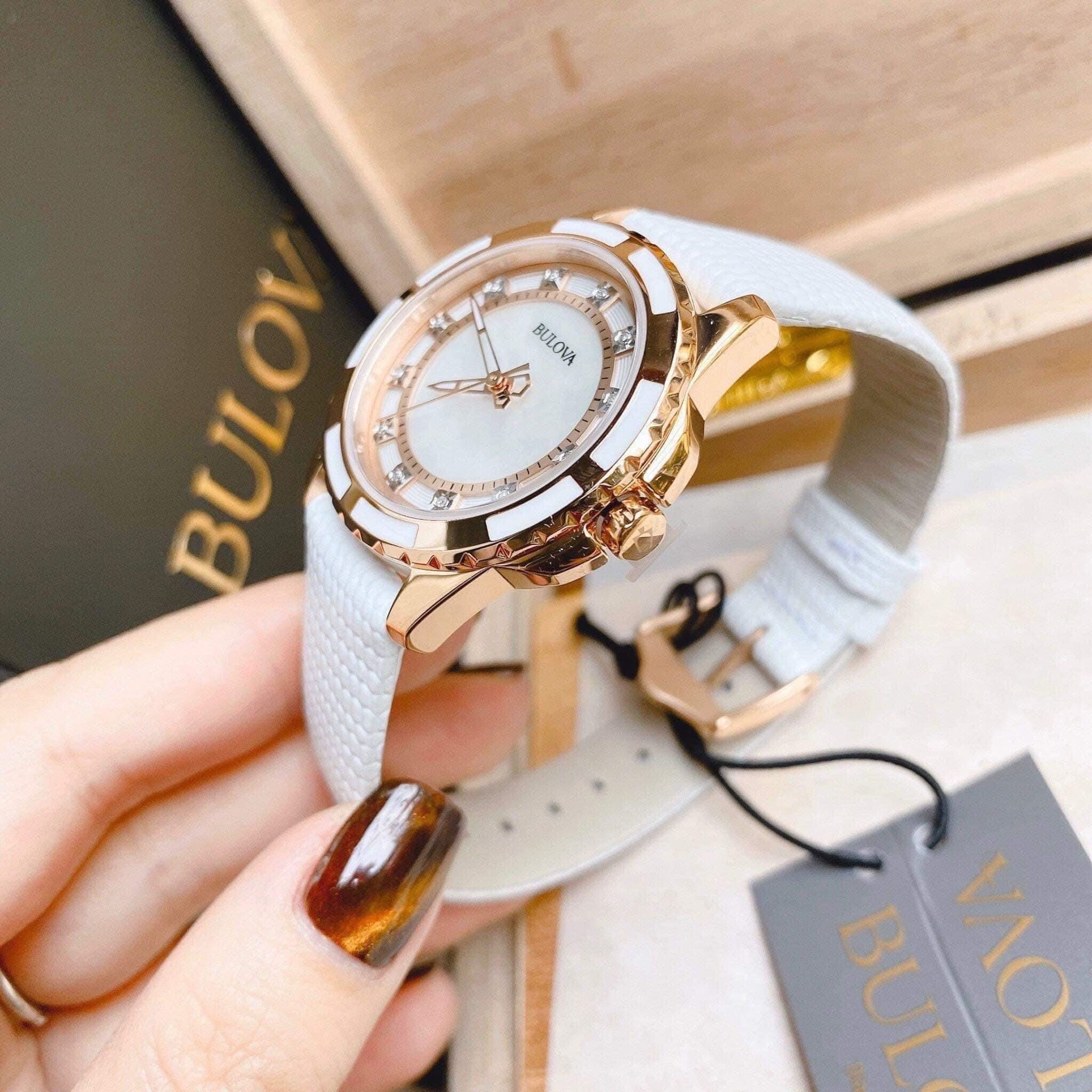 Bulova Quartz 98P119 - Đồng Hồ Nữ – PhongWatch