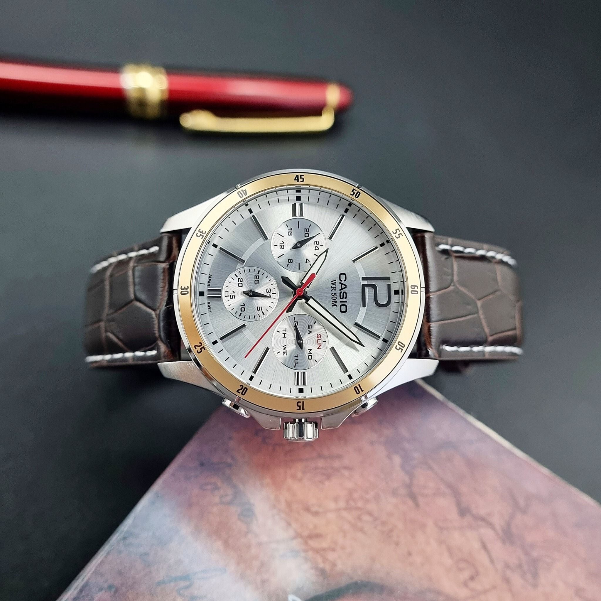 Casio MTP-1374L-7A1VDF - Đồng Hồ Nam - Chính Hãng Giá Tốt – PhongWatch