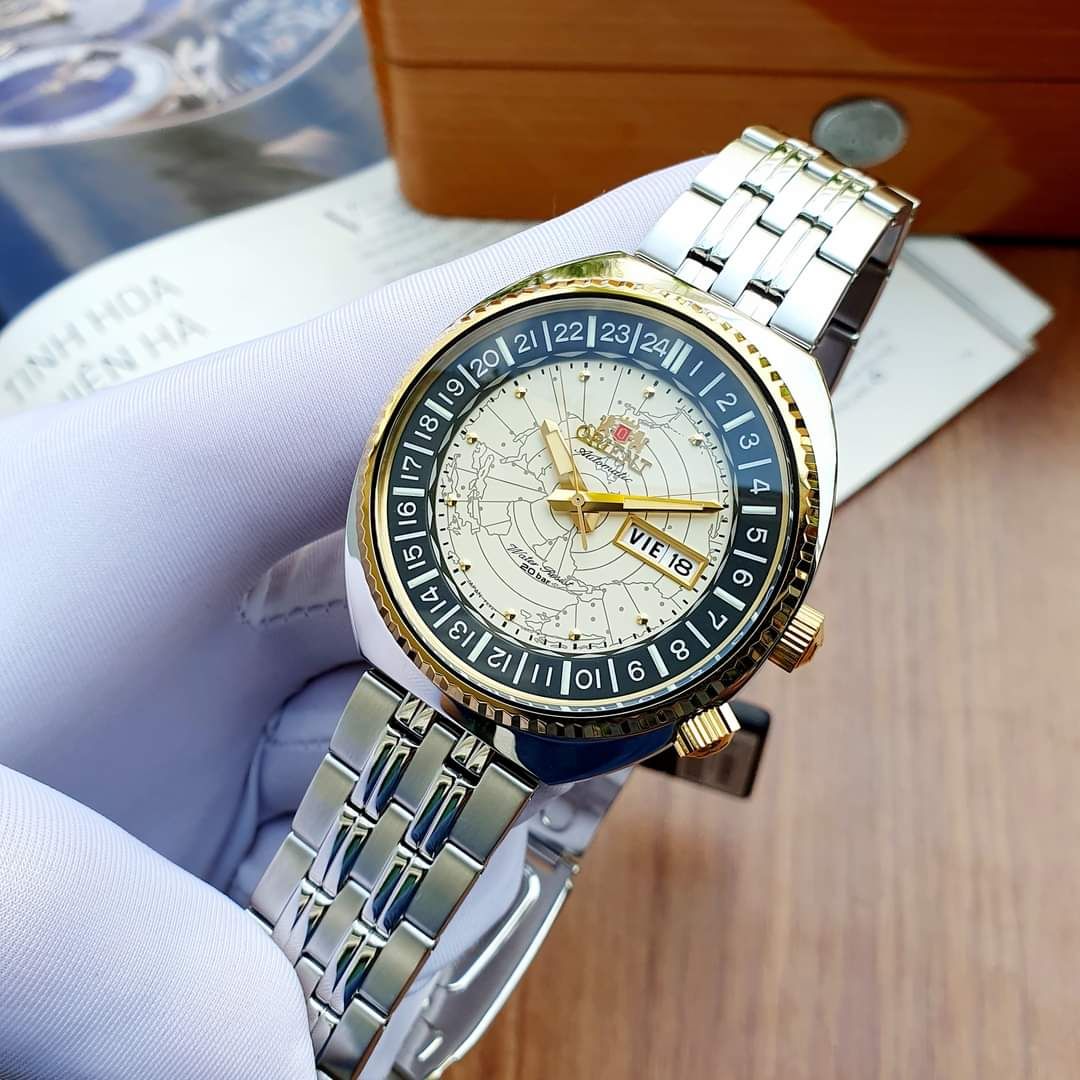Orient Revival World Map RA-AA0E01S19B - RN-AA0E01S - Đồng Hồ Nam ...