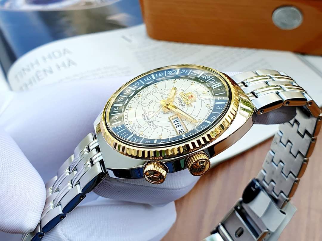 Orient Revival World Map RA-AA0E01S19B - RN-AA0E01S - Đồng Hồ Nam ...