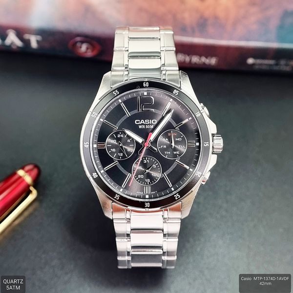 Casio MTP-1374D-1AVDF ( MTP-374D1AVDF ) - Đồng Hồ Nam- Chính Hãng Giá ...