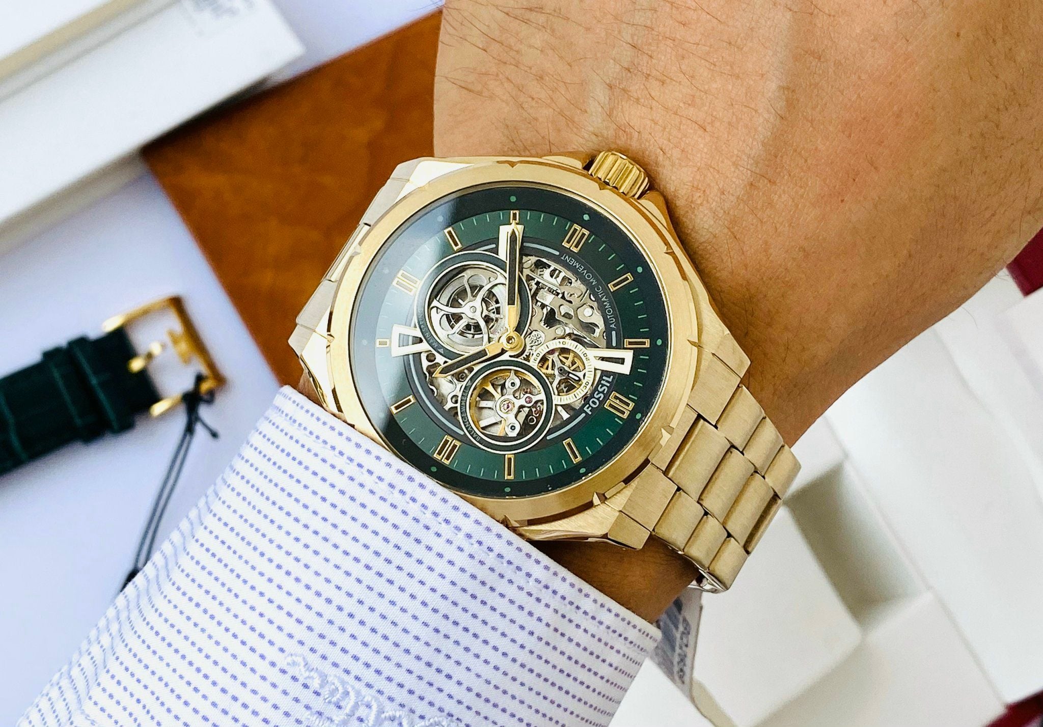 Fossil Evanston Automatic BQ2659 42mm - Đồng Hồ Nam Chính Hãng Giá Tốt ...