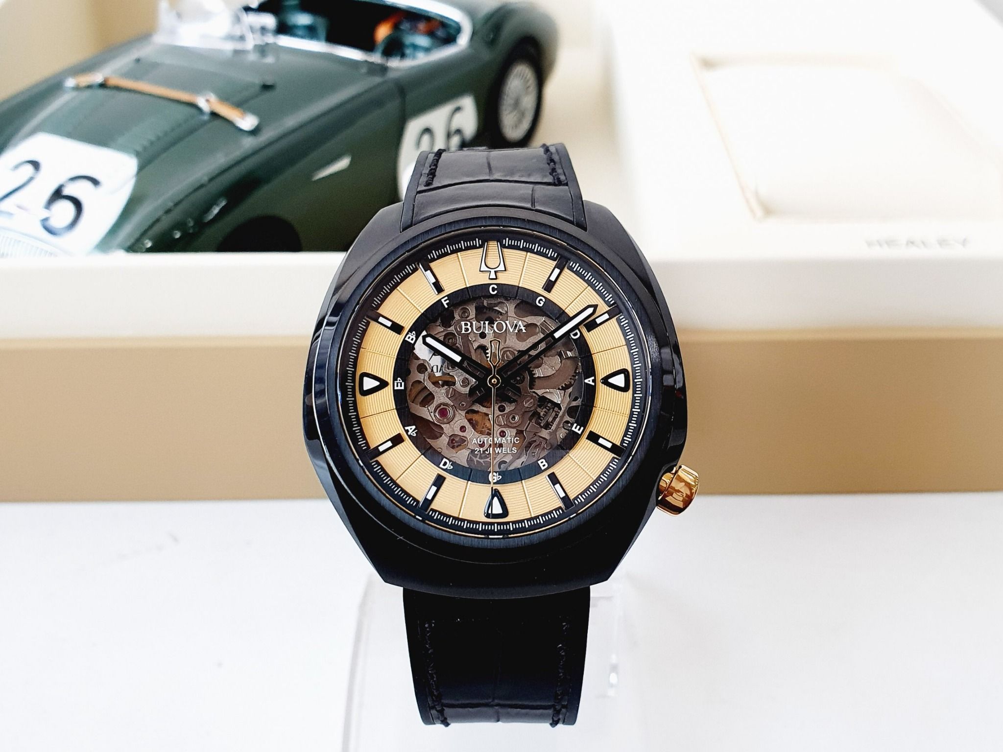 Bulova Automatic Sketeton 98A241 - Đồng Hồ Nam - Chính Hãng Giá Tốt ...