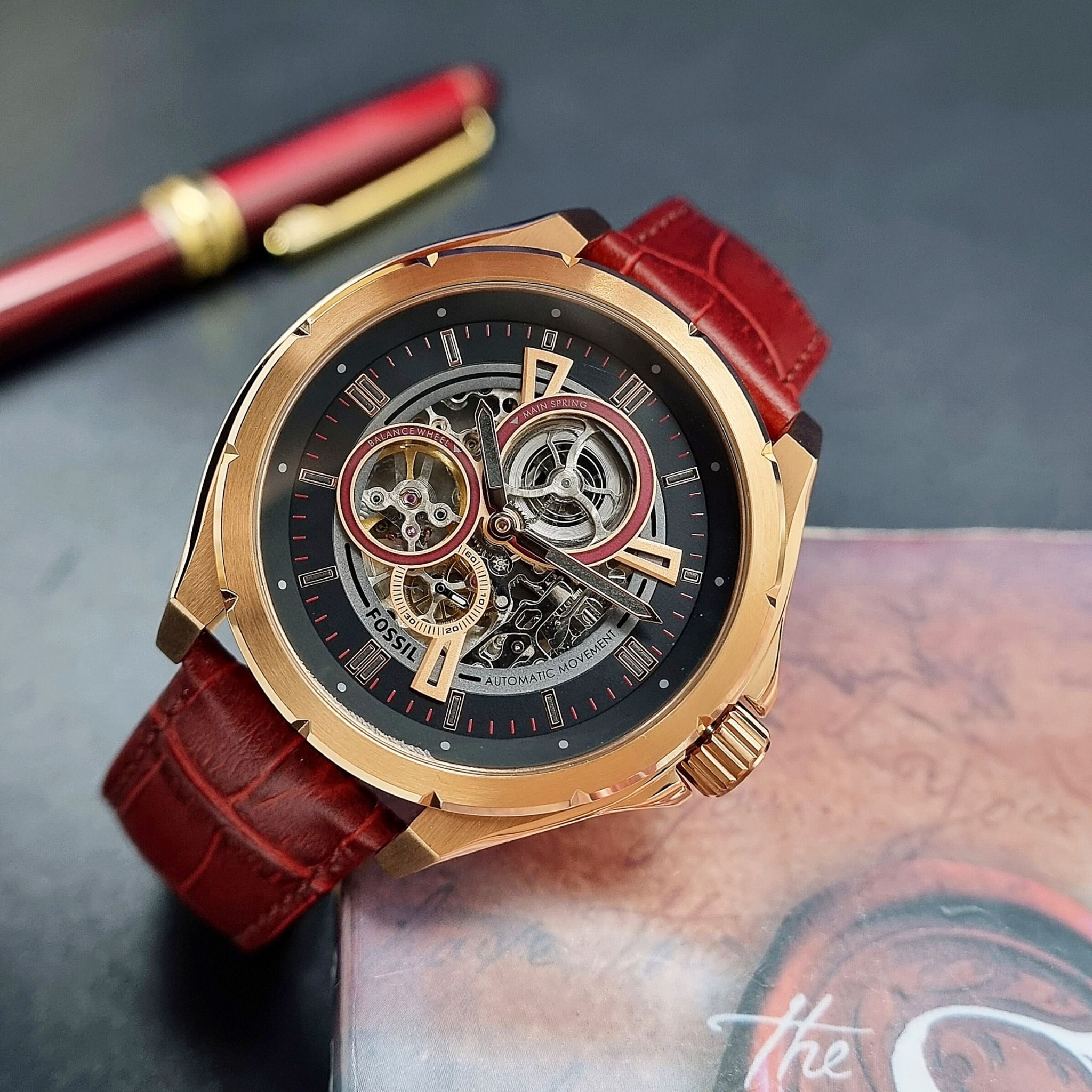 Fossil BQ2660 Evanston Automatic - Đồng Hồ Nam – PhongWatch Fossil BQ2660 Evanston Automatic - Đồng Hồ Nam – PhongWatch