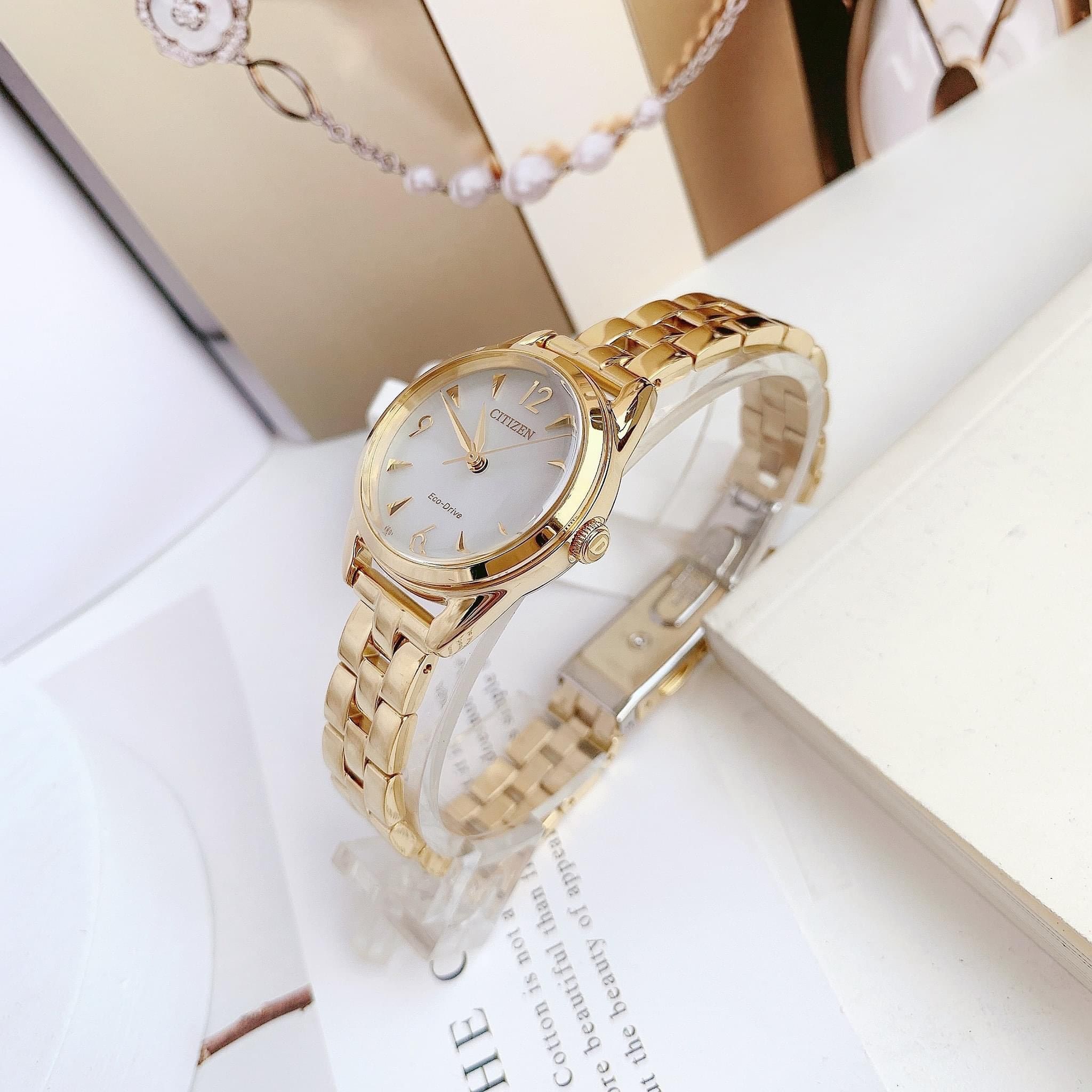 Citizen Eco-Drive EM0682-74A - Đồng Hồ Nữ - Chính Hãng Giá Tốt – PhongWatch