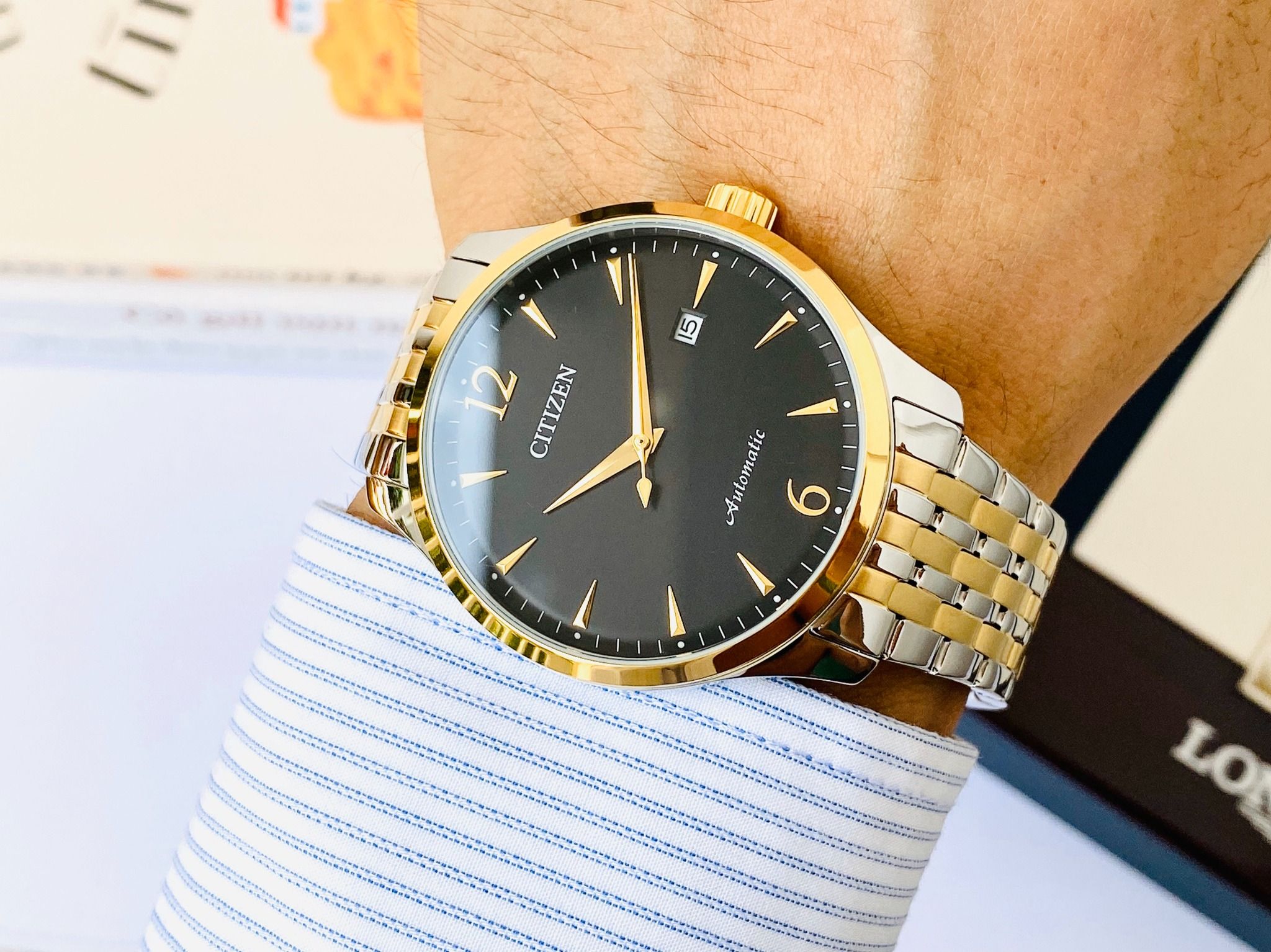 Citizen Automatic NJ0114-84E - Đồng Hồ Nam – PhongWatch