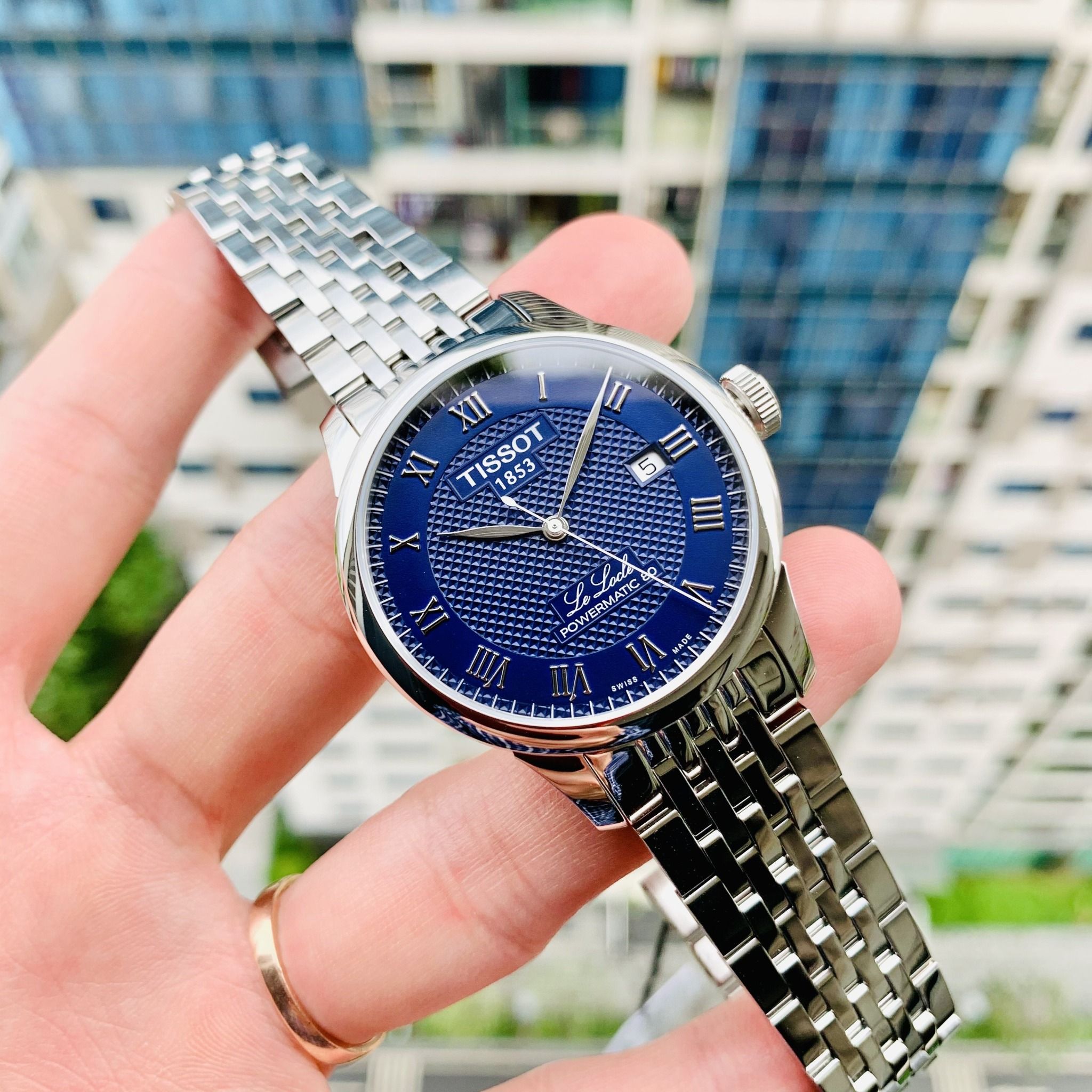 Tissot Le Locle Powermatic 80 Blue - T006.407.11.043.00 - Đồng Hồ Nam ...