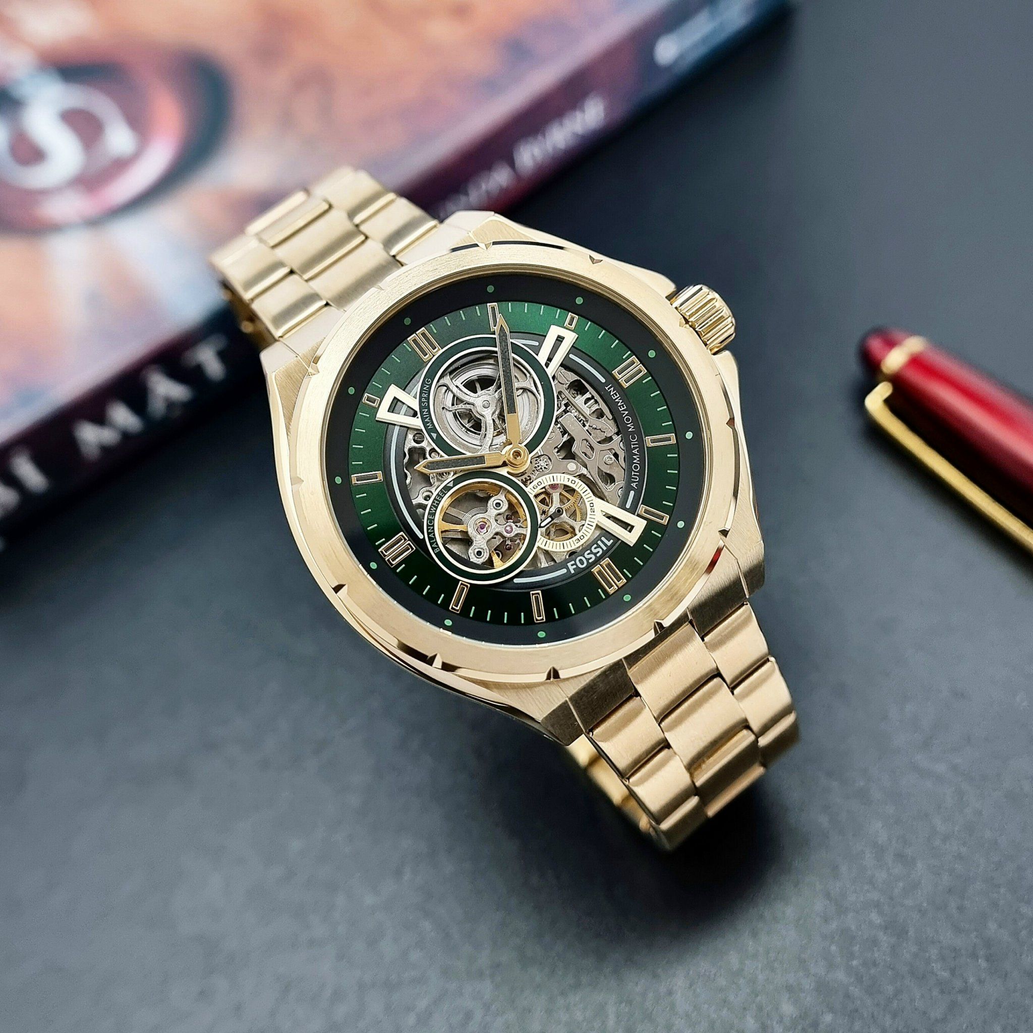 Fossil Evanston Automatic BQ2659 42mm - Đồng Hồ Nam Chính Hãng Giá Tốt ...