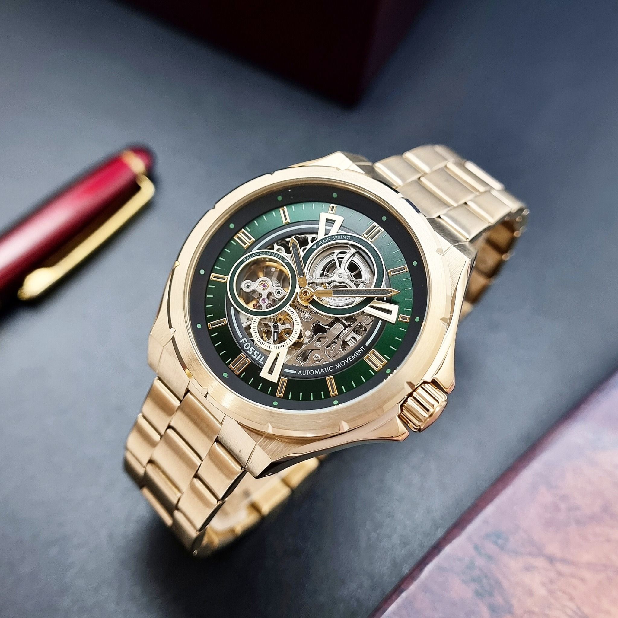 Fossil Evanston Automatic BQ2659 42mm - Đồng Hồ Nam Chính Hãng Giá Tốt ...