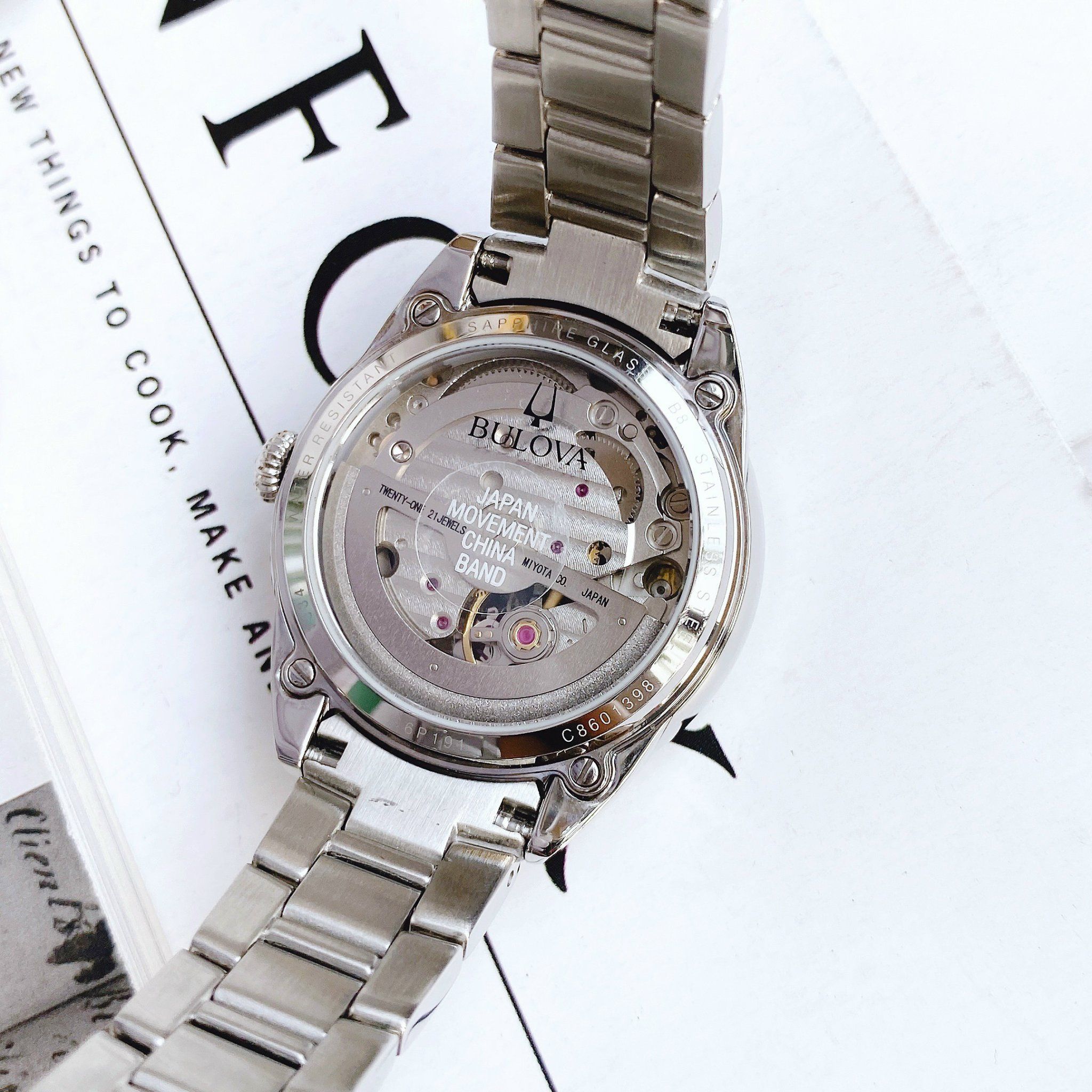 Bulova Quartz 96P191 - Đồng Hồ Nữ - Chính Hãng Giá Tốt – PhongWatch