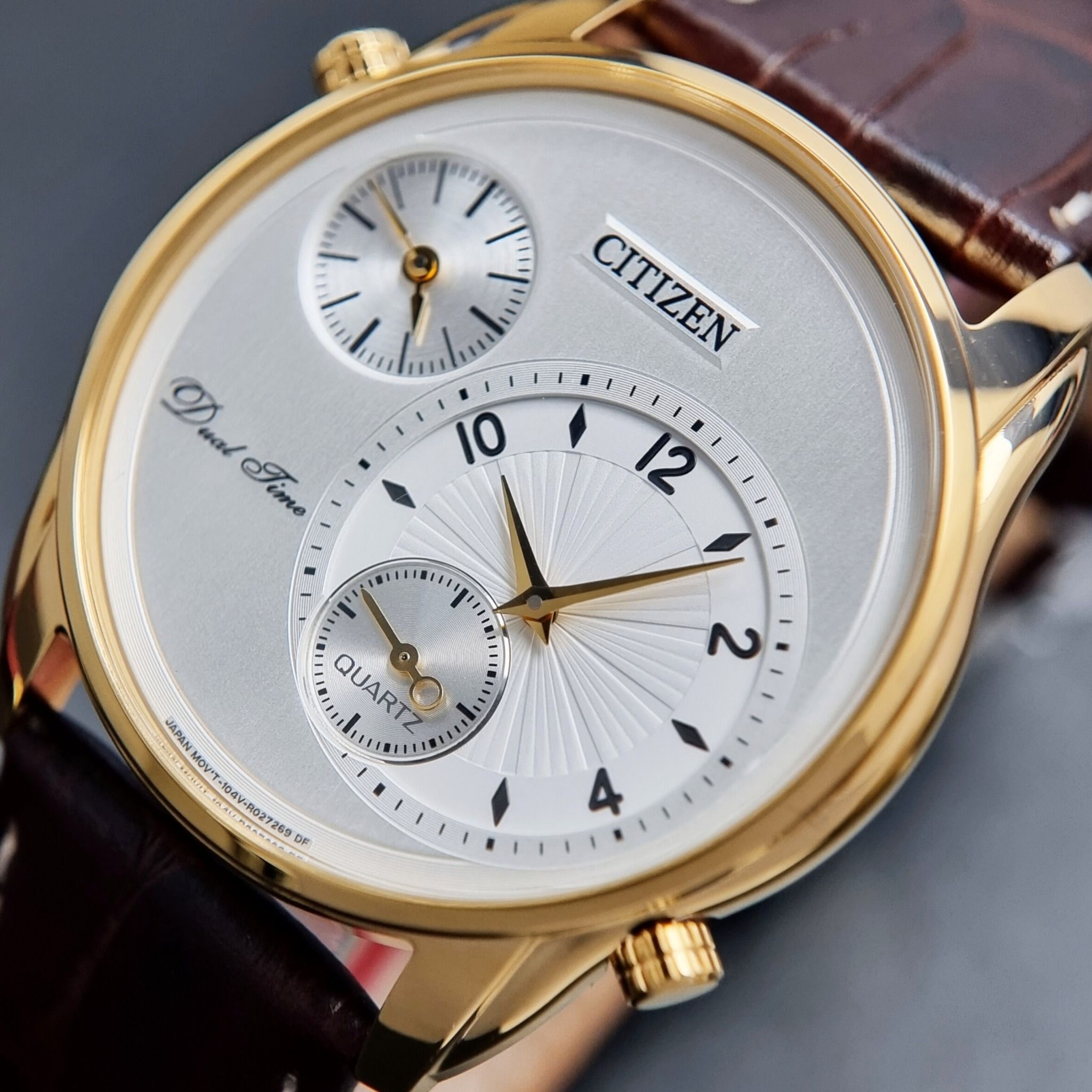 Citizen Quartz AO3032-02A Dual Time - Đồng Hồ Nam – PhongWatch
