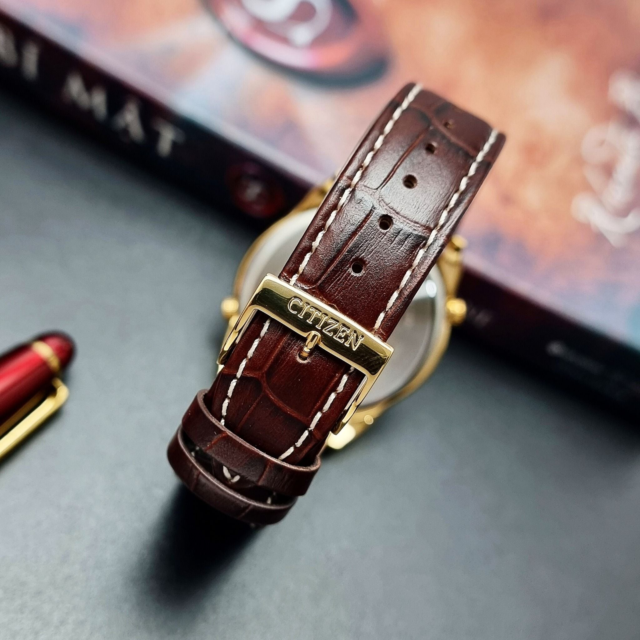 Citizen Quartz AO3032-02A Dual Time - Đồng Hồ Nam – PhongWatch