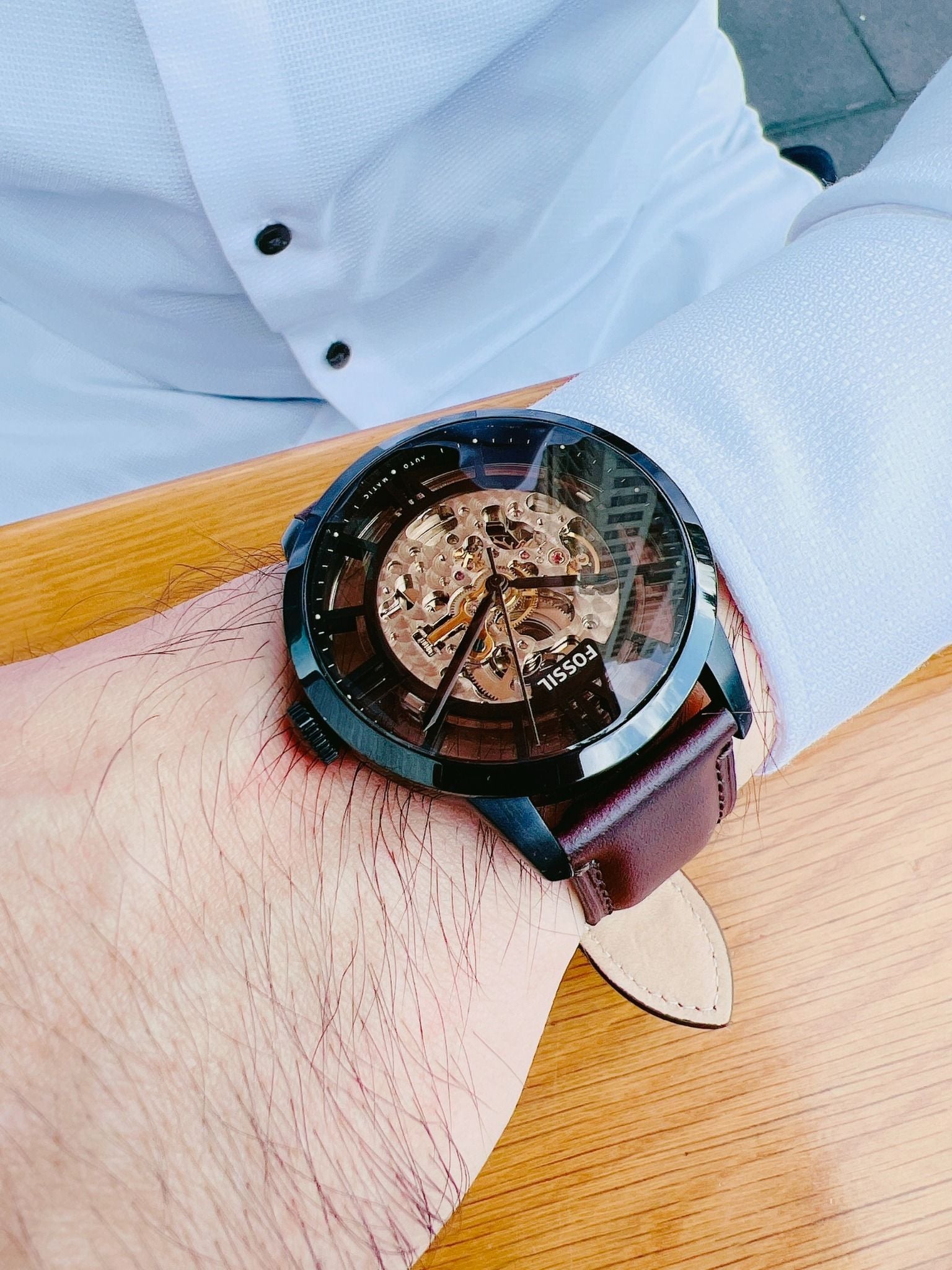 Fossil Automatic ME3098 - Đồng Hồ Nam - Chính Hãng Giá Tốt – PhongWatch