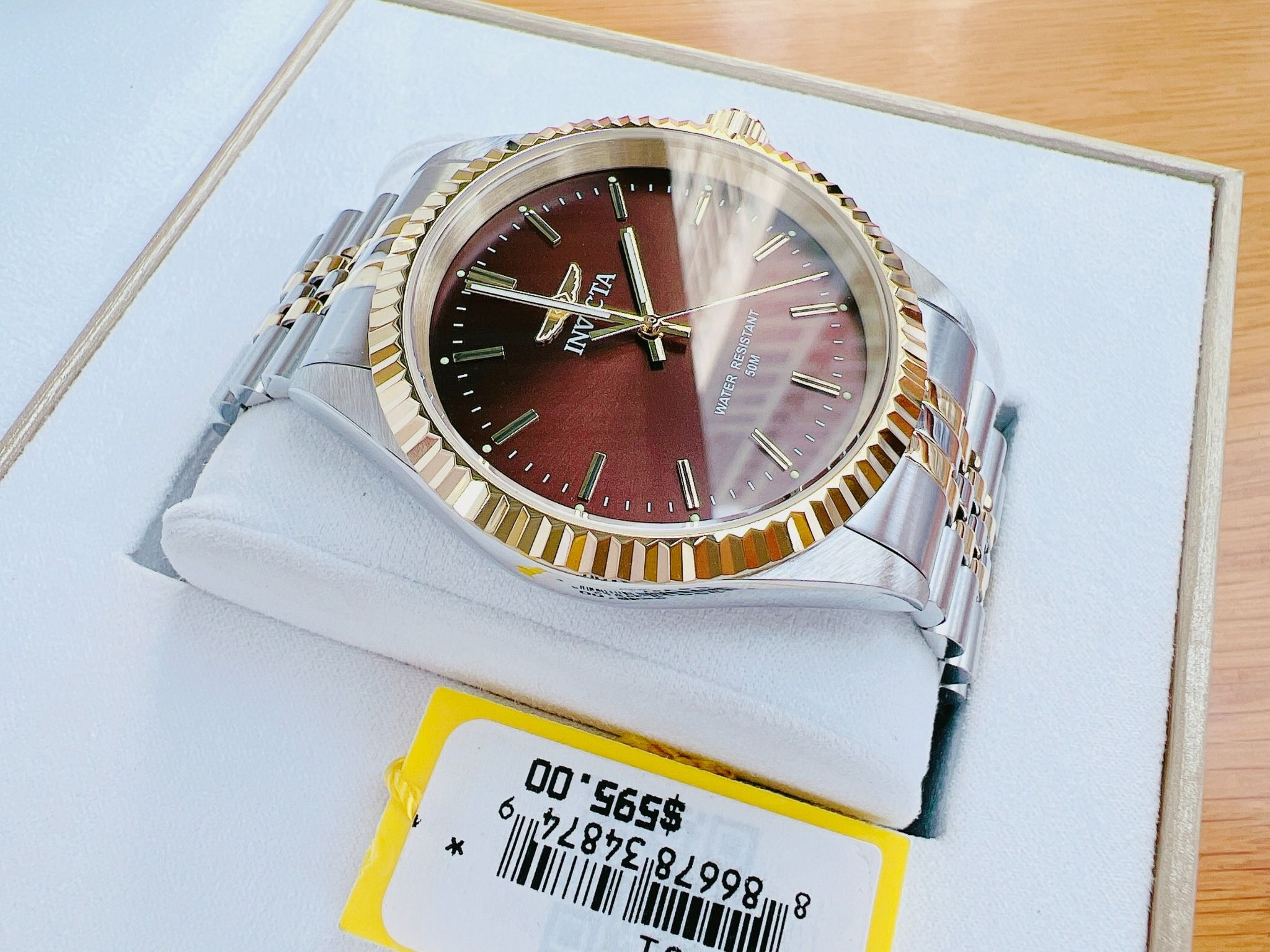 Invicta 29381 Specialty Quartz Brown Dial Two-tone - Đồng Hồ Nam ...