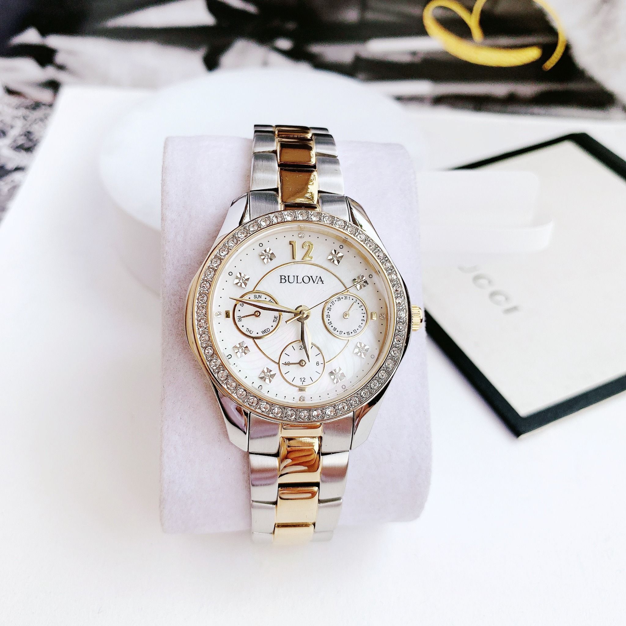 Bulova Quartz 98N114 - Đồng Hồ Nữ - Chính Hãng Giá Tốt – PhongWatch